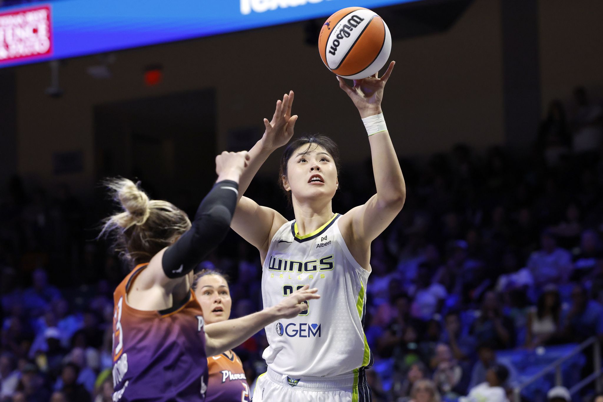 Dallas Wings center Li Yueru out for rest of the season