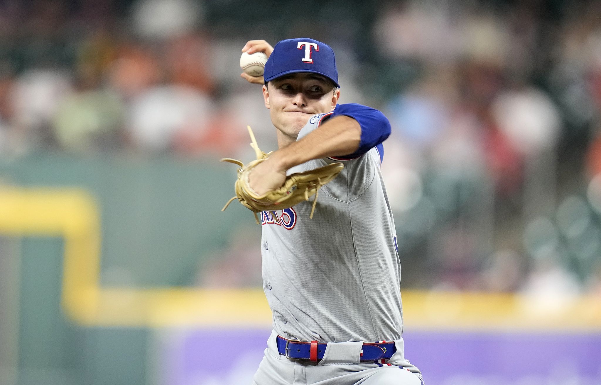 Thin bullpen puts Rangers' Jack Leiter in tricky spot vs. Astros