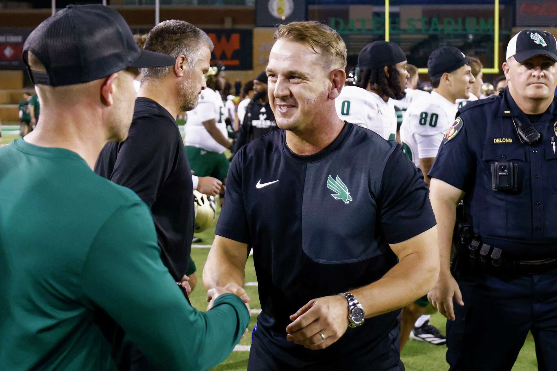 Eric Morris bolting for Oklahoma State rains on North Texas' parade