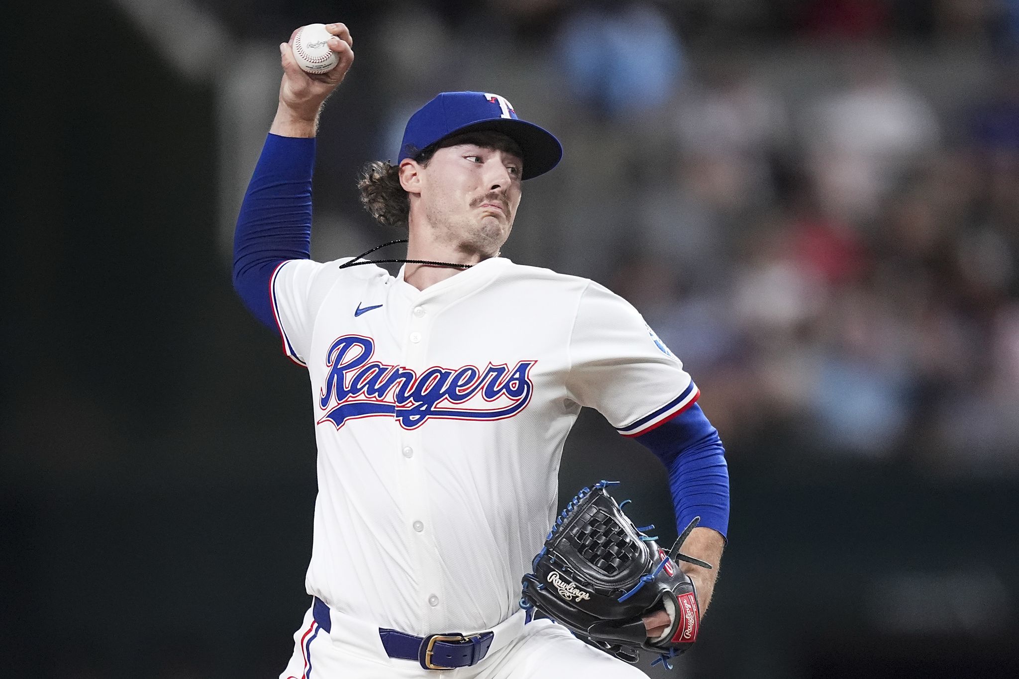 Cole Winn's altered career course lands productive role with Rangers