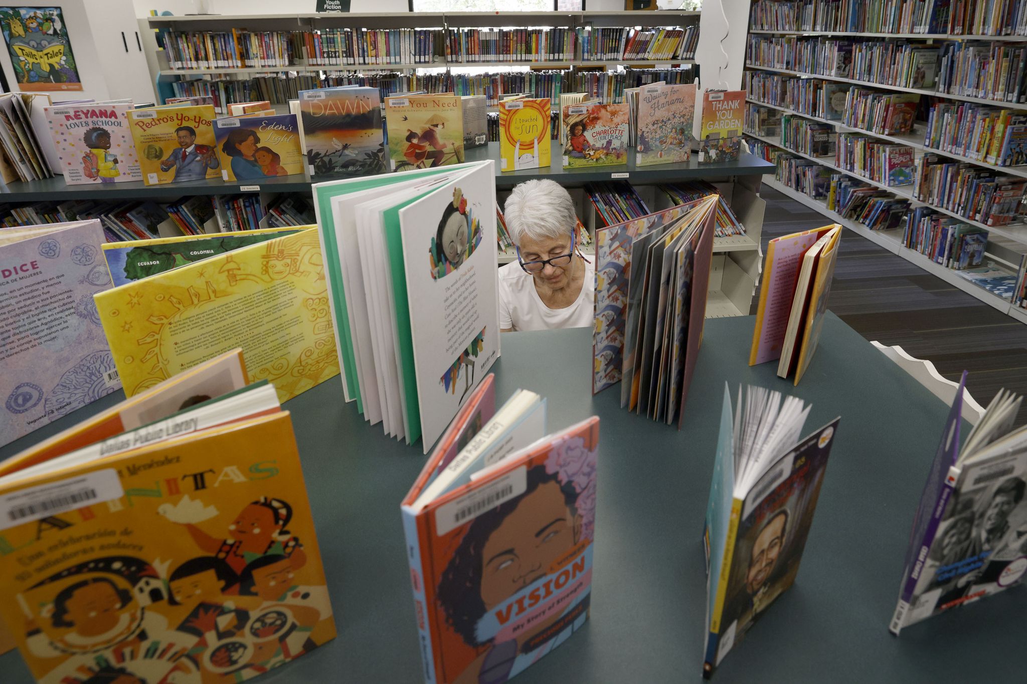 Why does Dallas library charge a $250 fee for nonresidents?