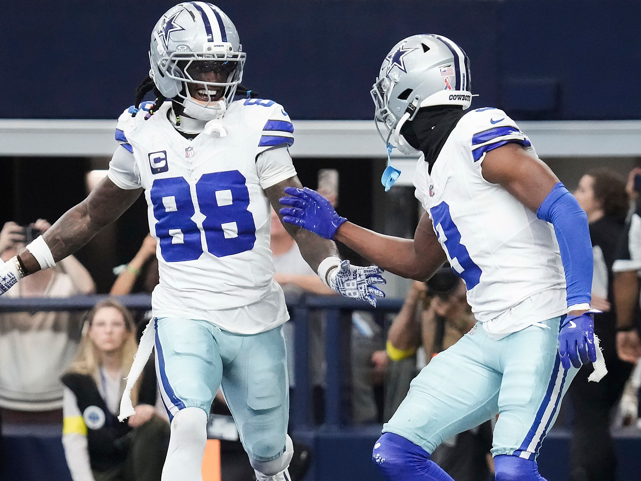 CeeDee Lamb wants George Pickens to stay with Cowboys: 'That's my guy'