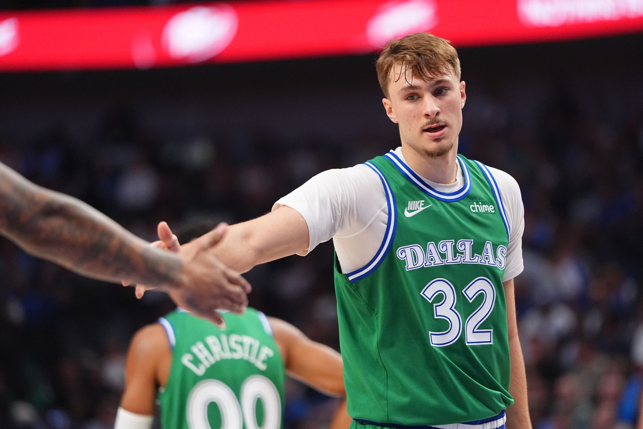 Watch: Mavericks' Cooper Flagg throws down huge poster dunk