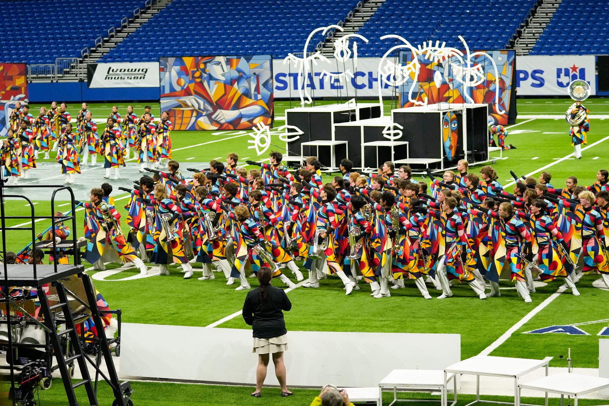 Flower Mound High School, North Texas schools place at marching band ...