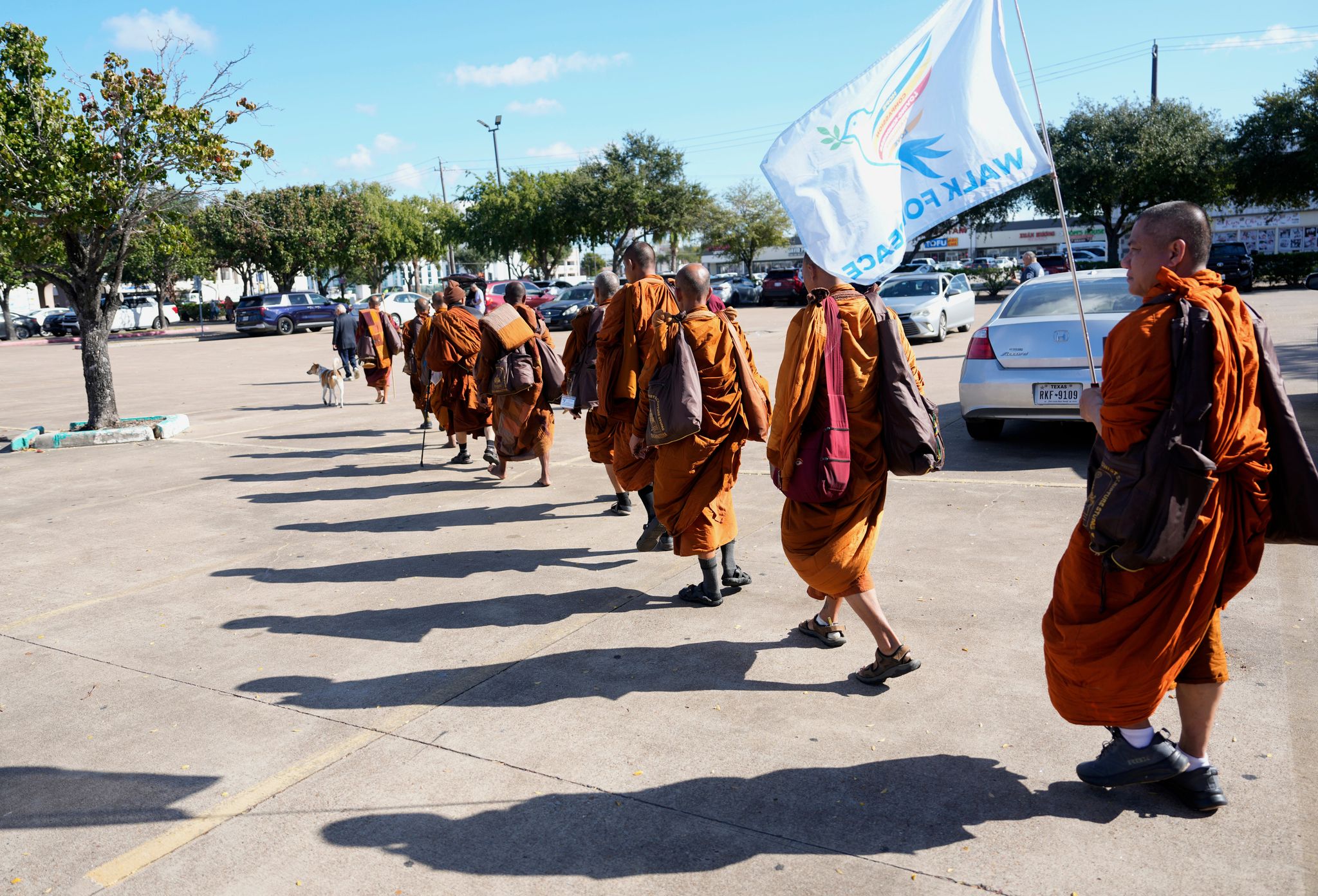 2 D-FW Buddhist monks hit by car near Houston while walking a 2,300 ...