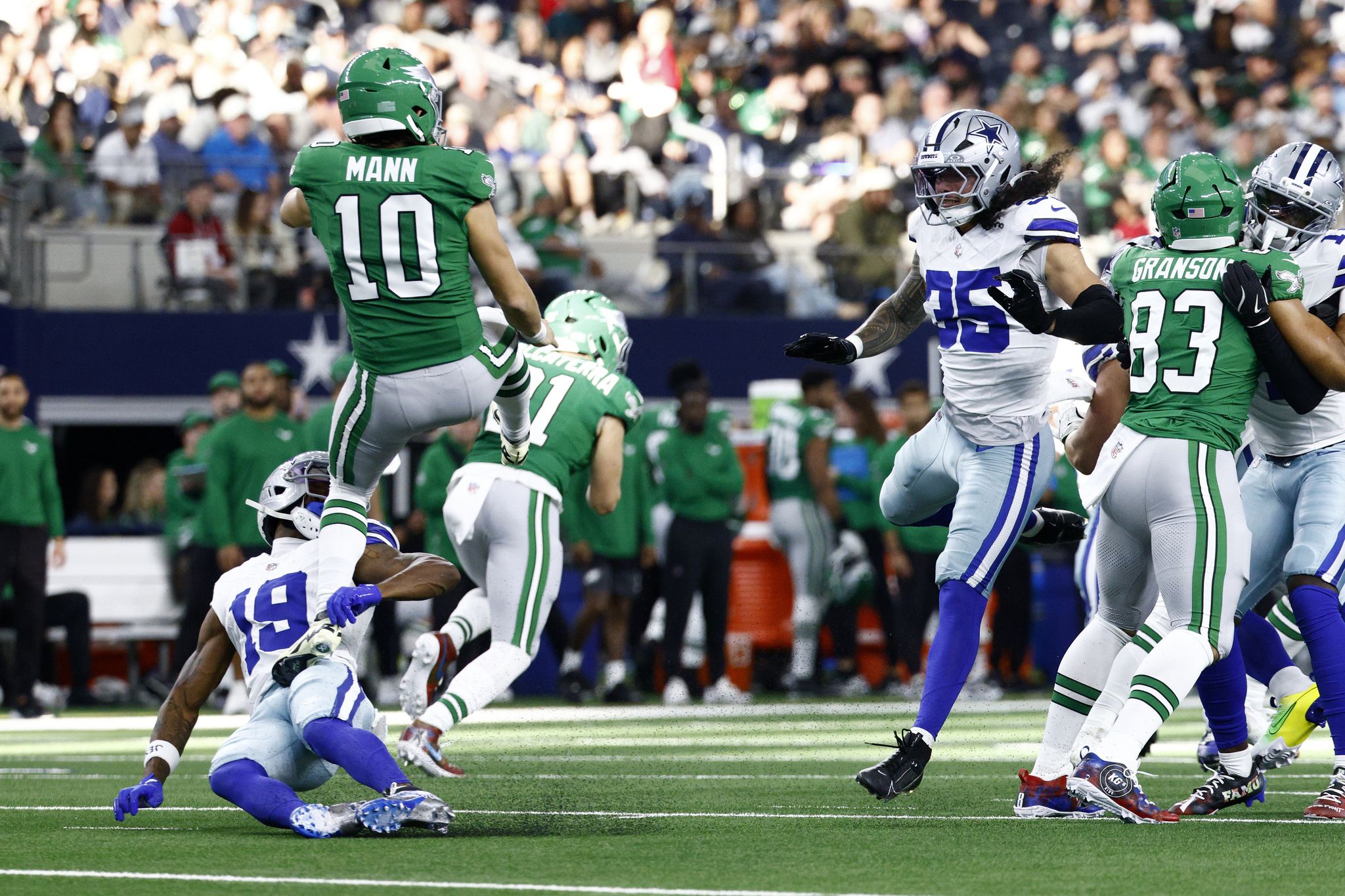 Flournoy, NFL agree: Cowboys WR tipped Eagles punt before penalty