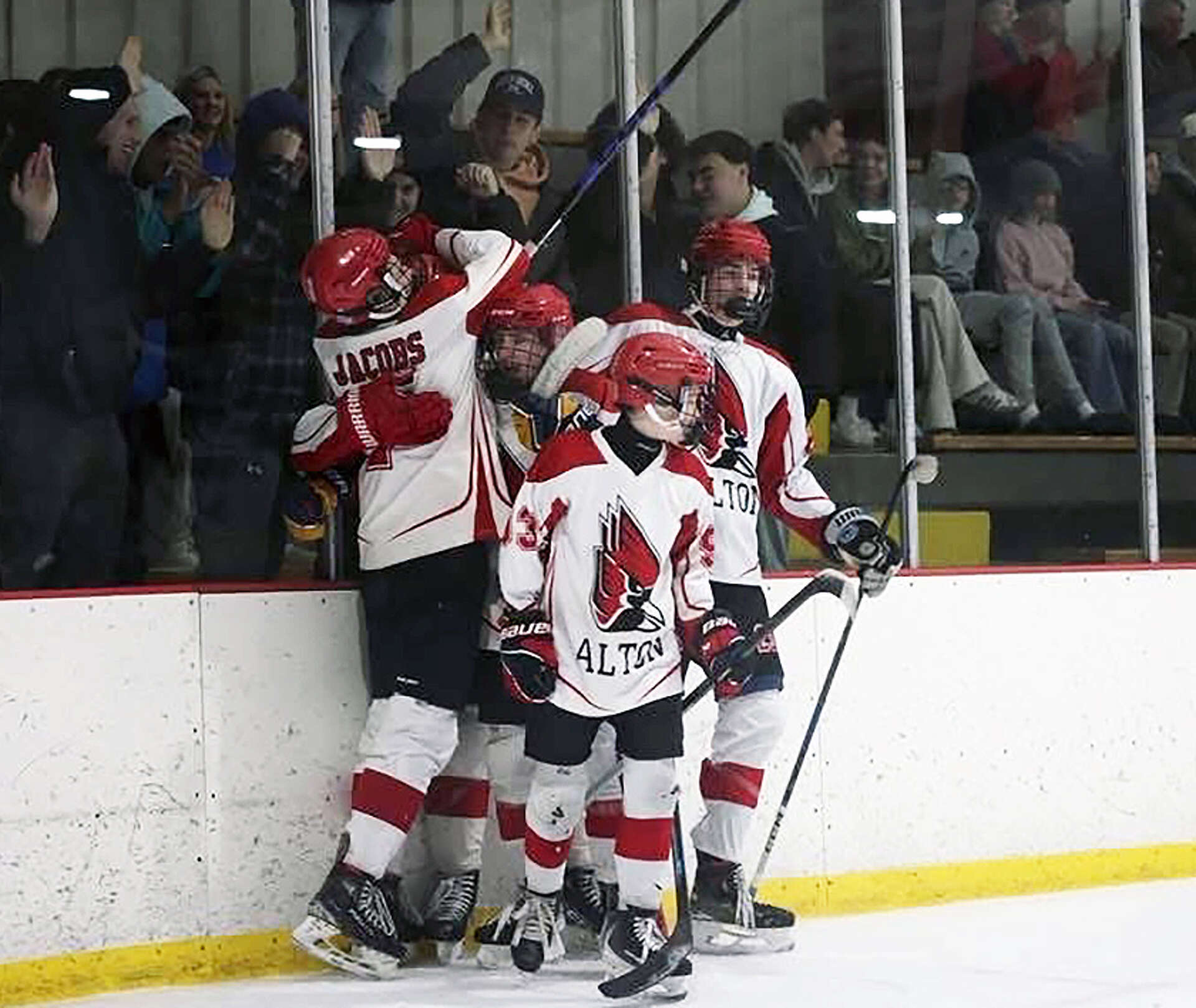 Alton Redbirds blank Triad as Jacobs nets 100th goal