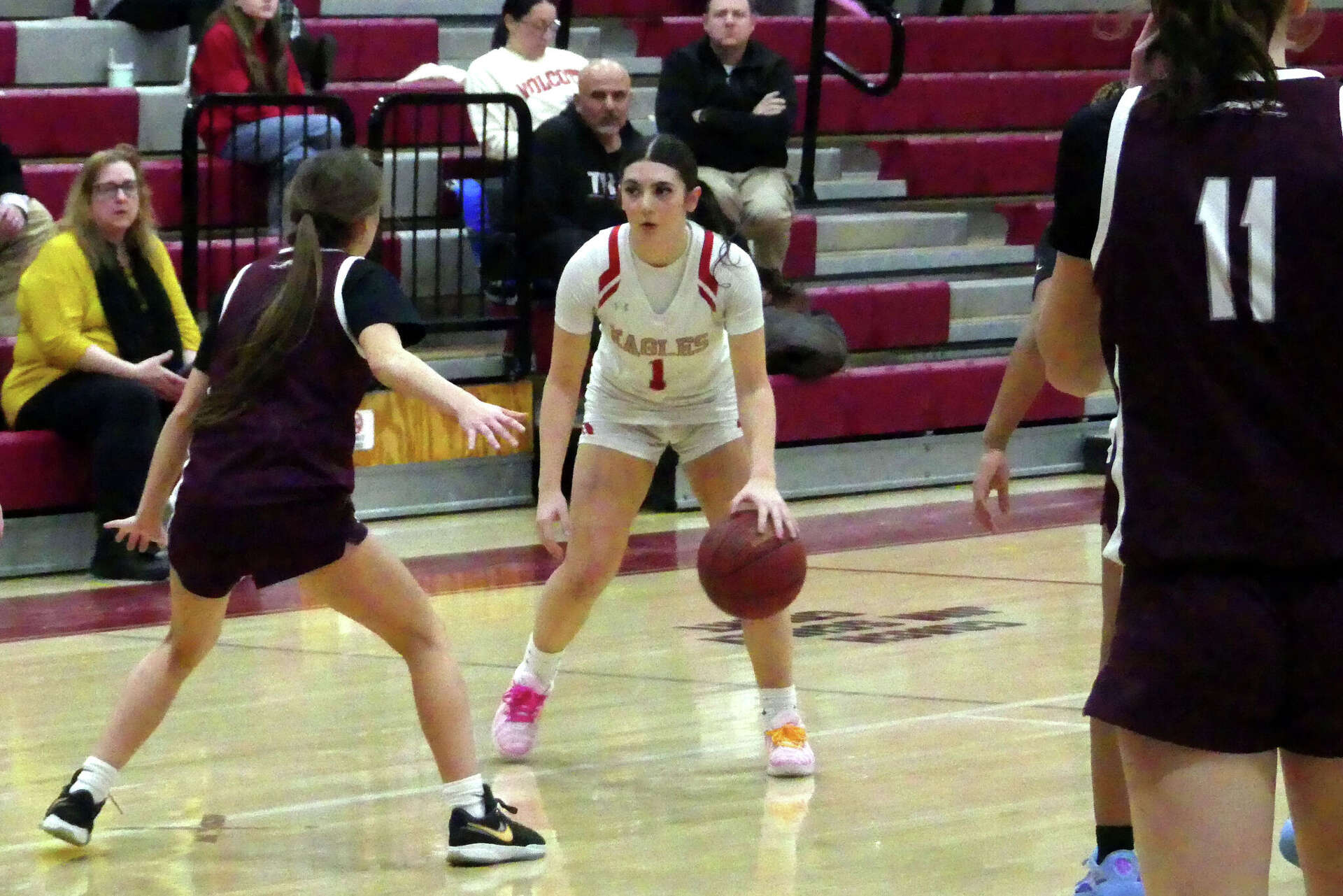 Wolcott girls senior Maddie LeDuc hits milestone in 2 1/2 seasons