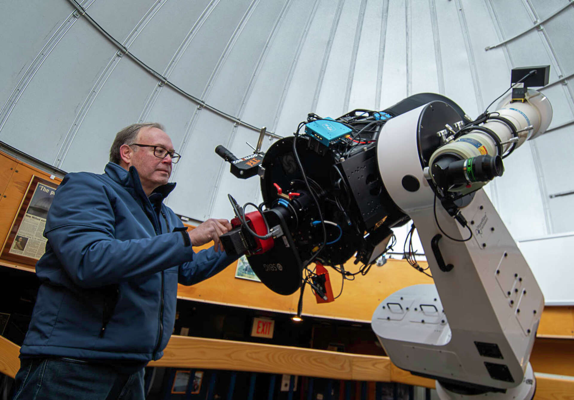 CT observatory is part of a NASA mission to track asteroids, comets