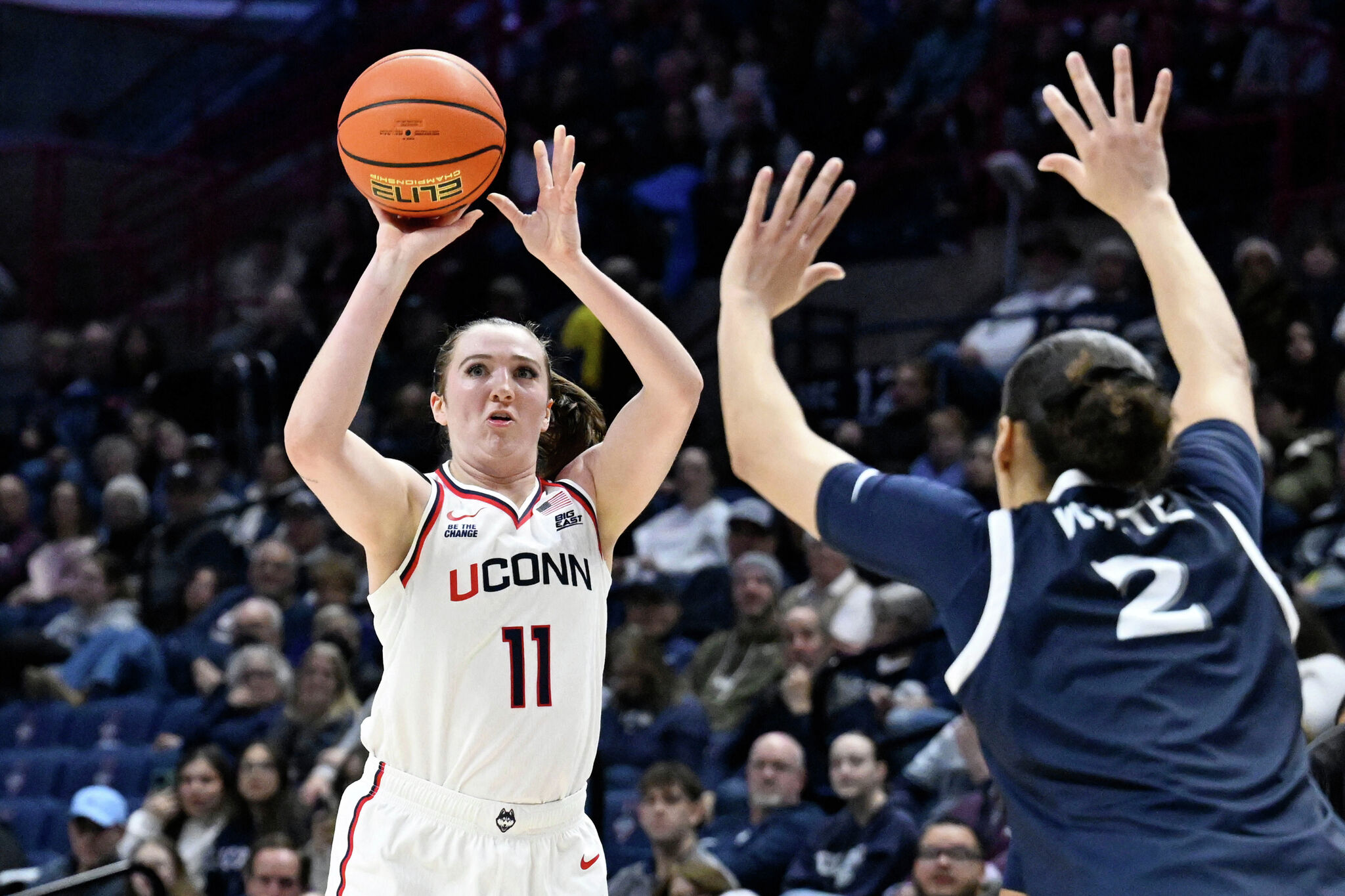 Did Allie Ziebell break UConn women's basketball 3-point record?