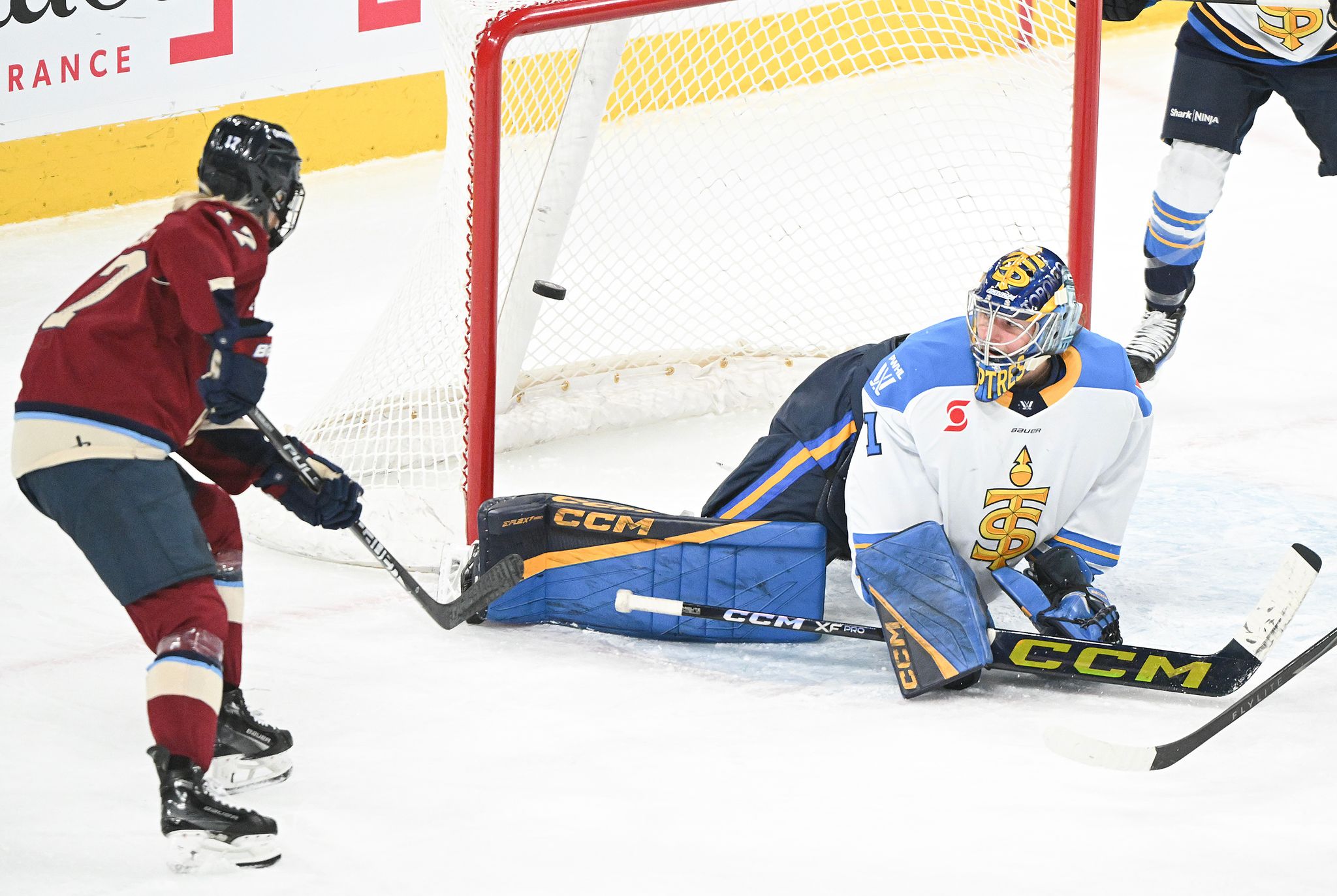 Desbiens makes 22 saves, Victoire beat Sceptres 3-0 in final game ...
