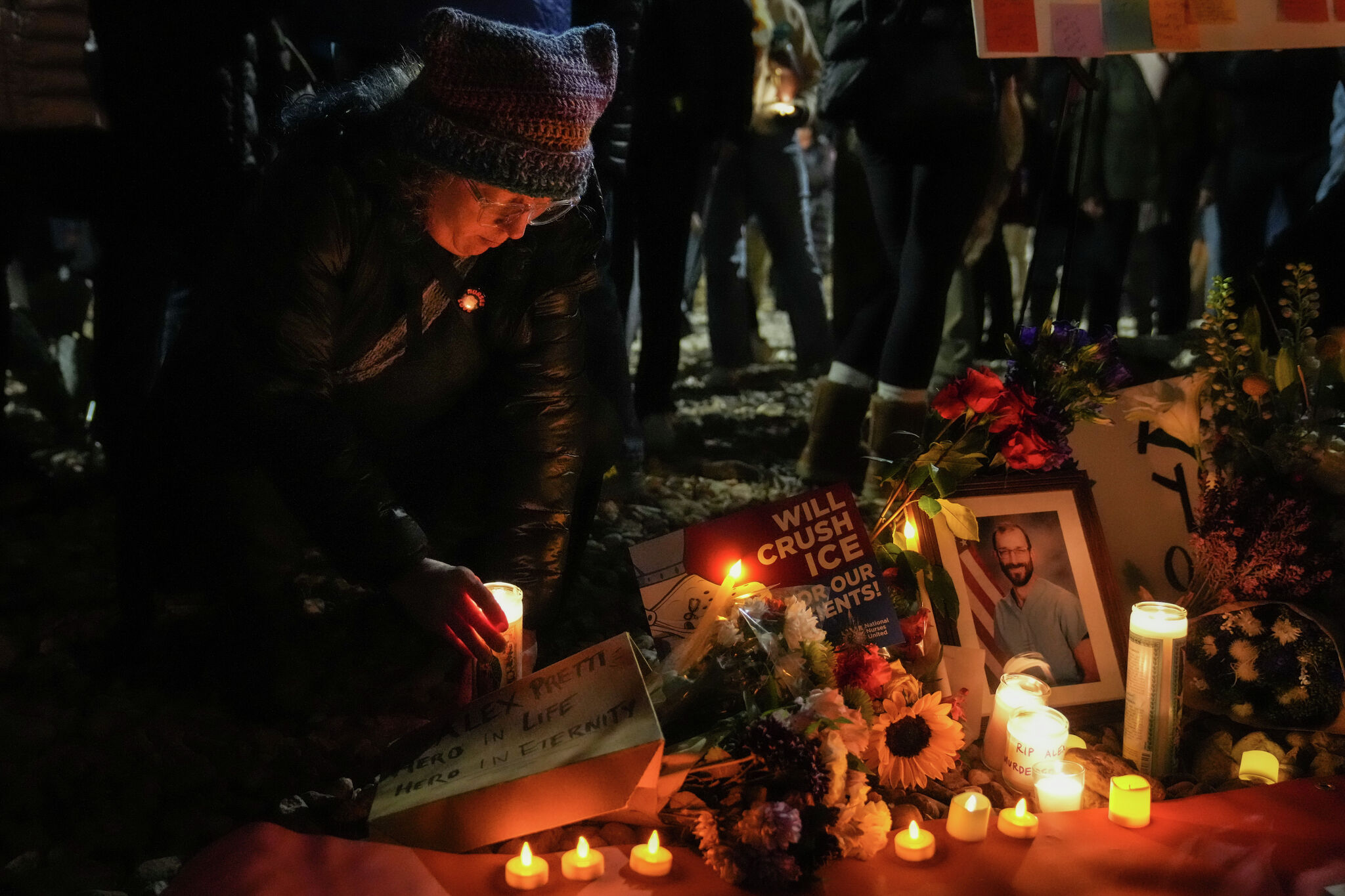 Austin nurses honor Alex Pretti during vigil after ICE shooting