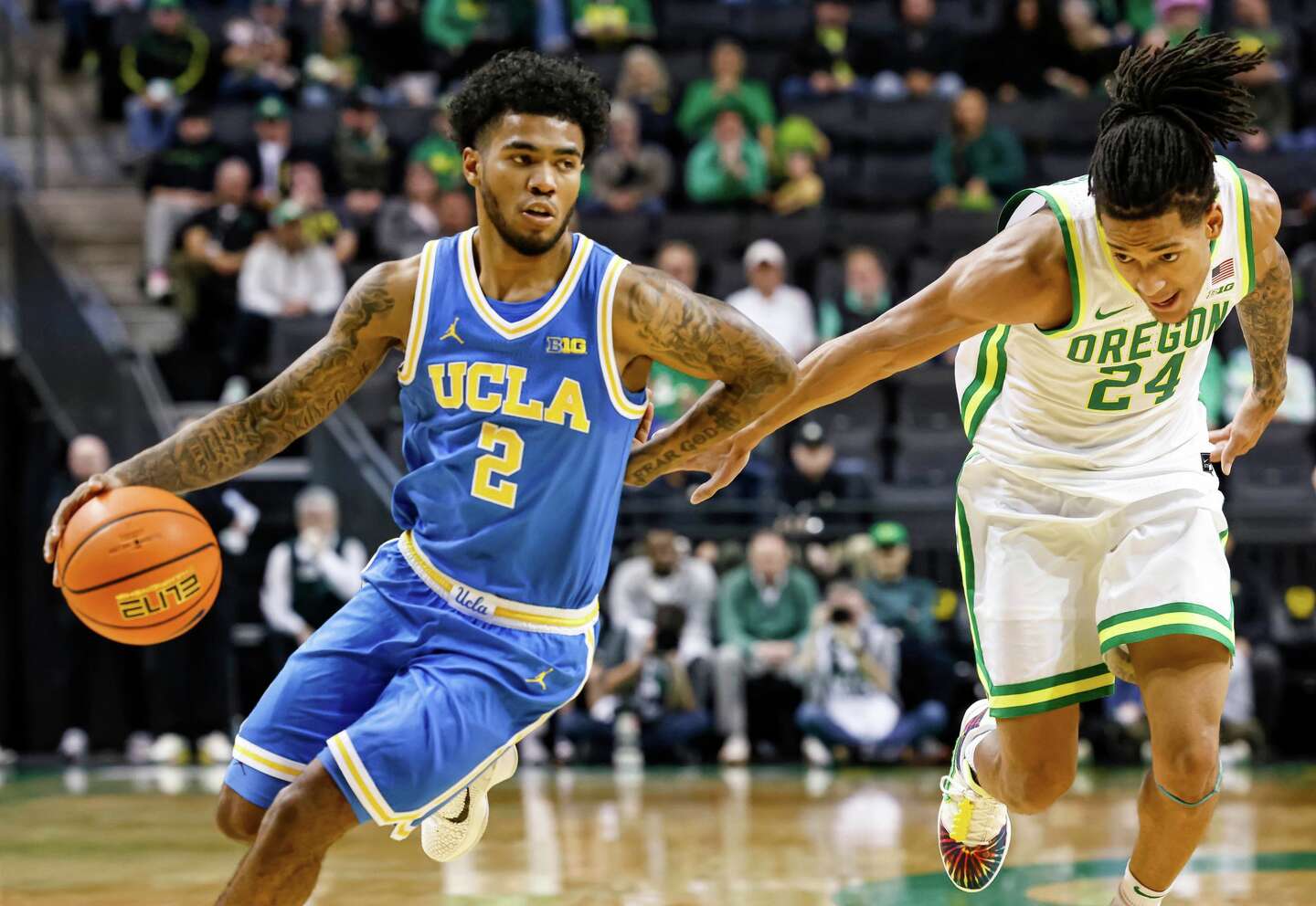 Bilodeau scores 18, UCLA beats short-handed Oregon 73-57, extends Ducks ...