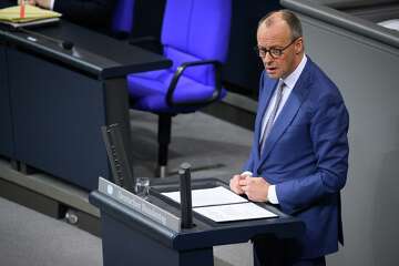 German leader hails Europe as an 'alternative to imperialism and autocracy'