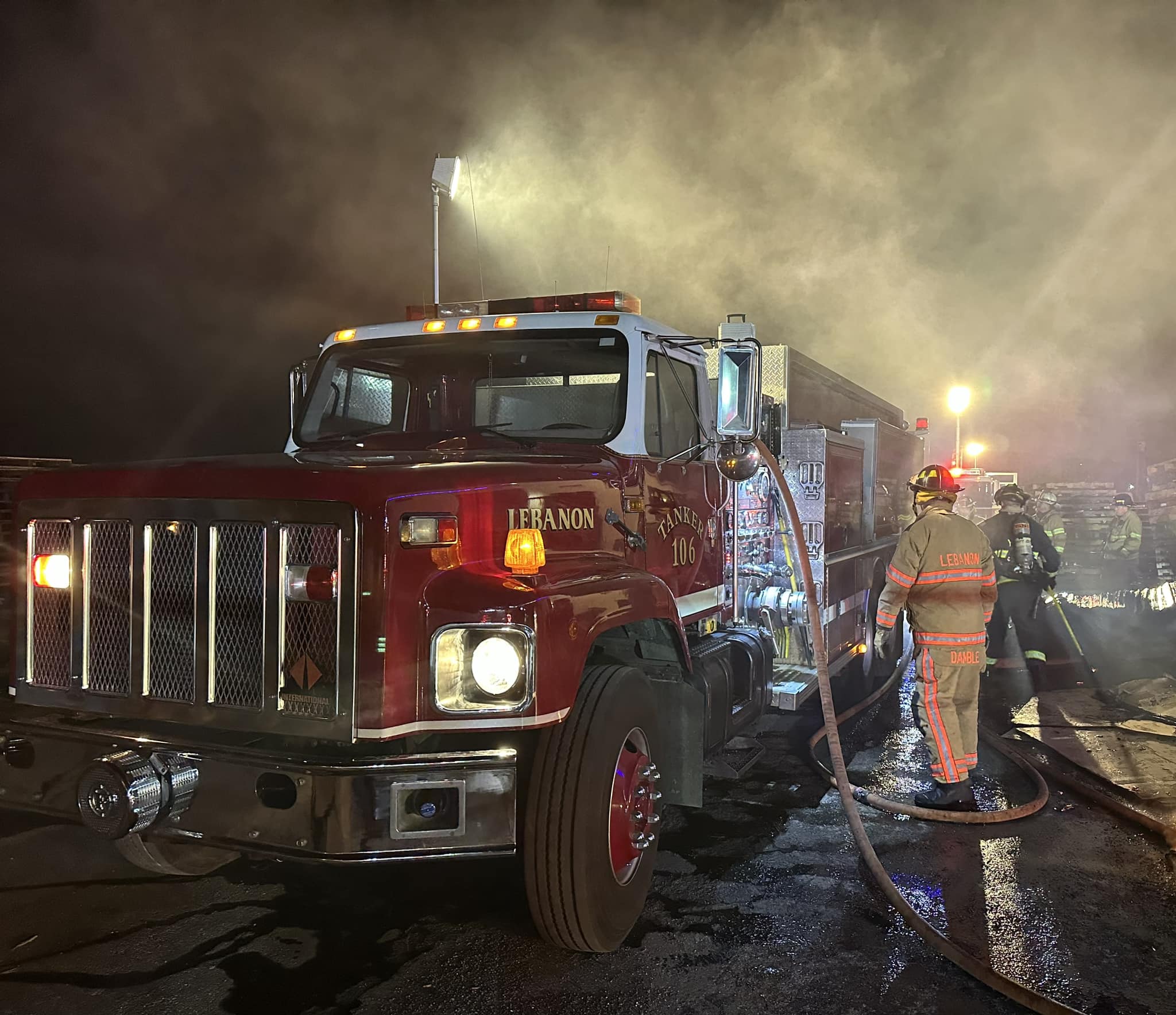 2-alarm fire broke out at 18th century Lebanon farmhouse, chief says
