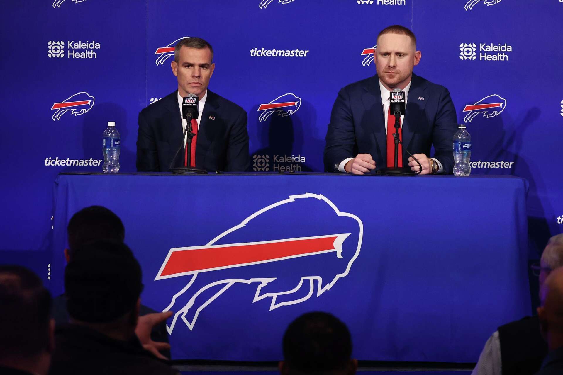 New Buffalo Bills coach Joe Brady praises Josh Allen, Sean Payton
