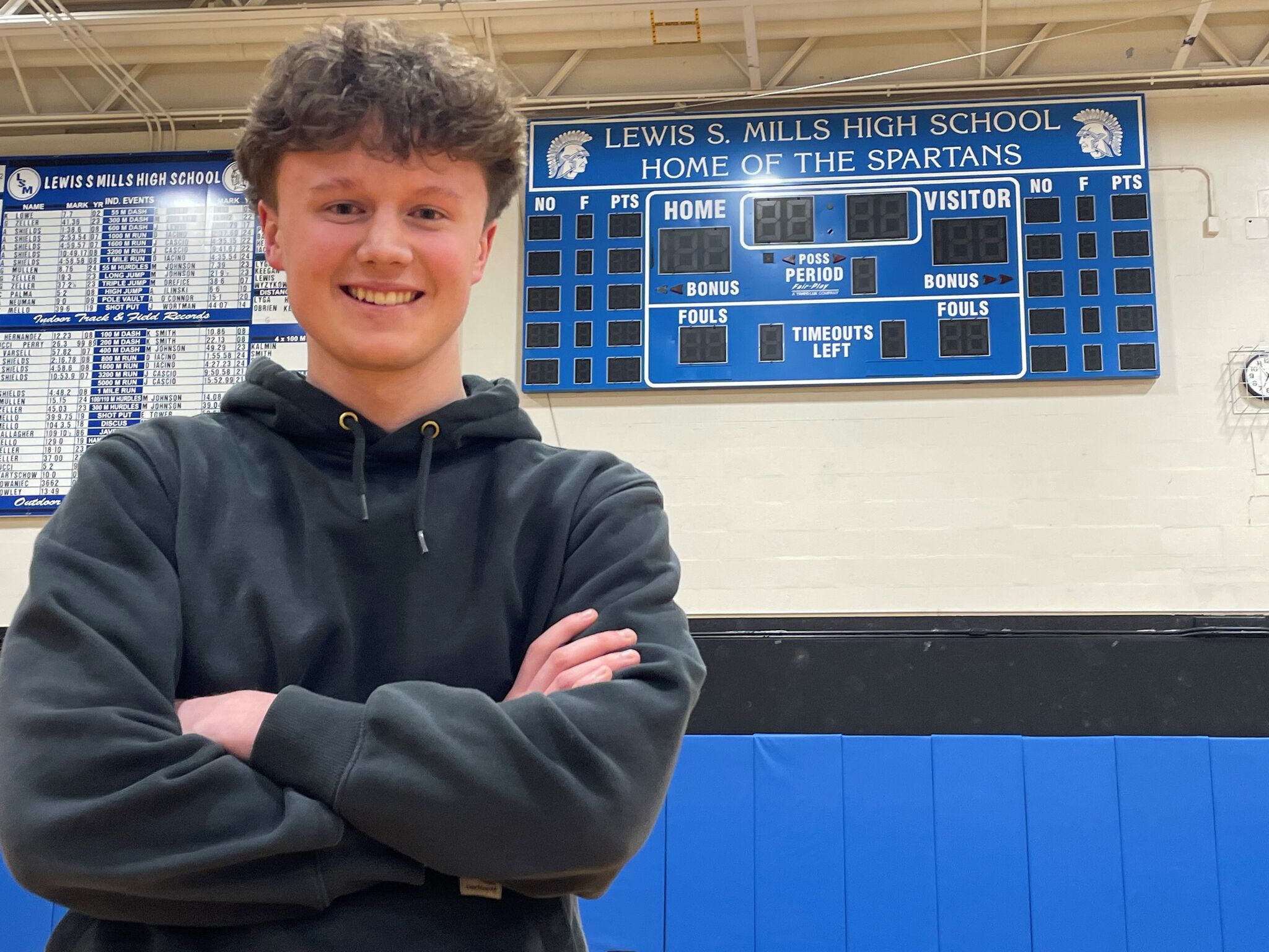 Lewis Mills athlete Clark Grady perseveres in face of cystic fibrosis