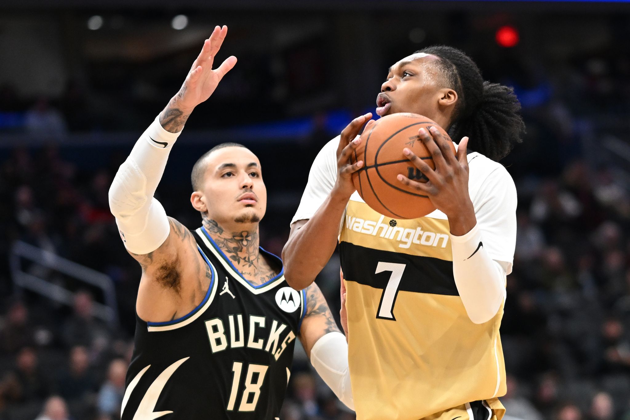 George, Sarr help Wizards outlast Bucks, playing without Antetokounmpo ...