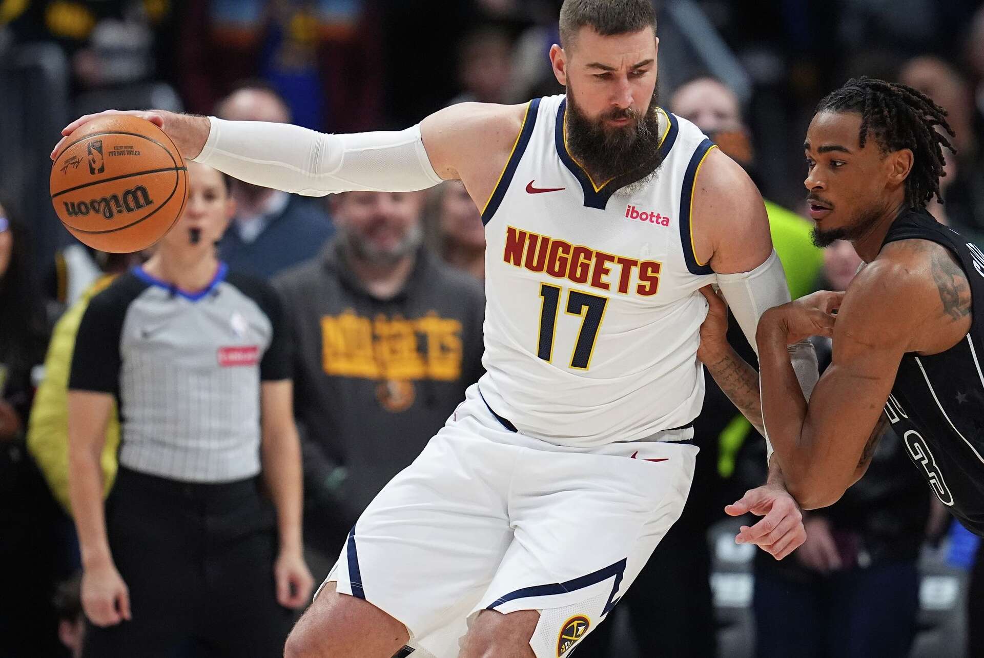 Murray scores 27, Nuggets beat Nets 107-103 in Porter's return to Denver