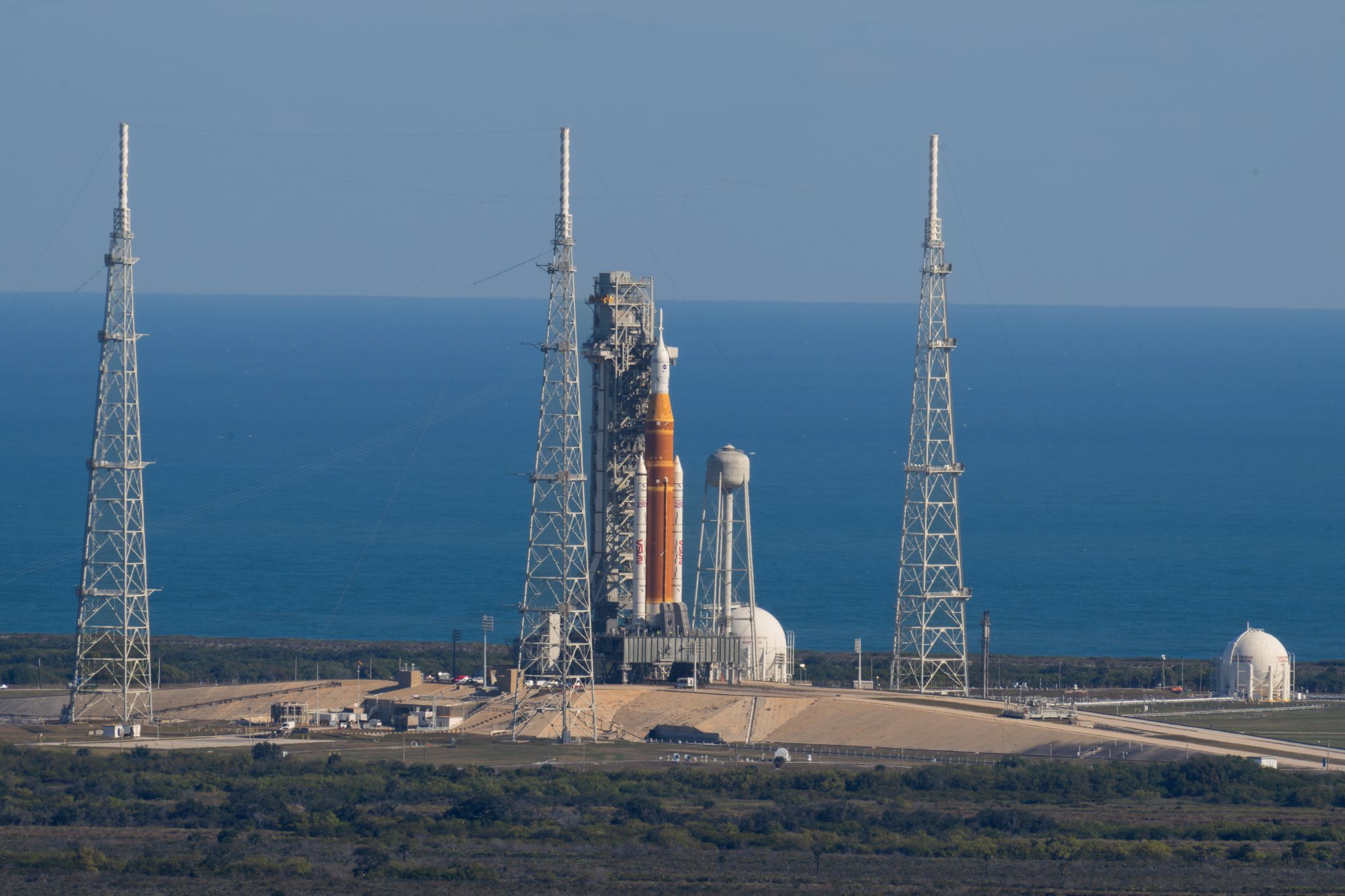 NASA begins a practice countdown for its first moonshot with astronauts ...