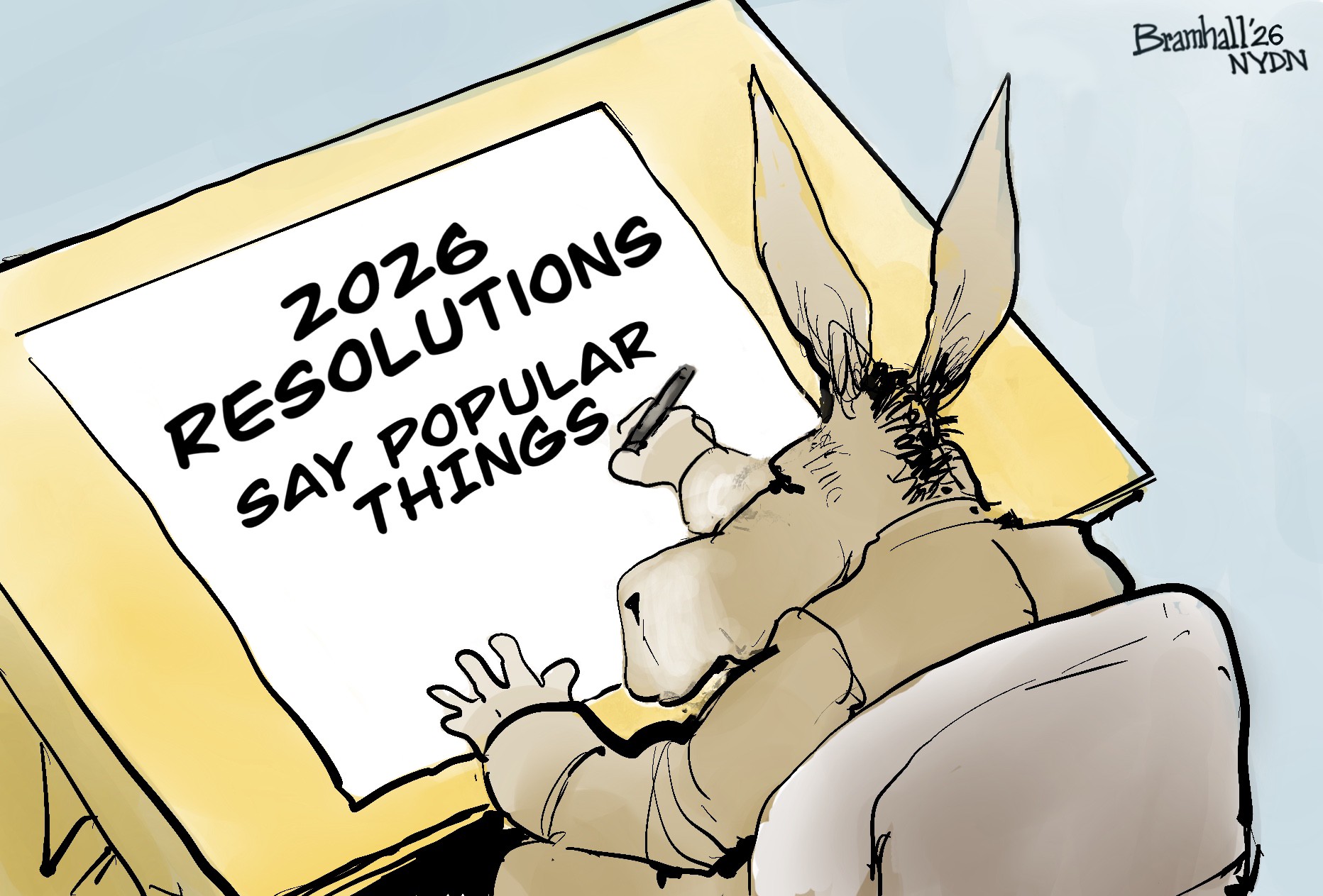 Opinions: Political cartoons of January 2026: ICE, Greenland and Nobel