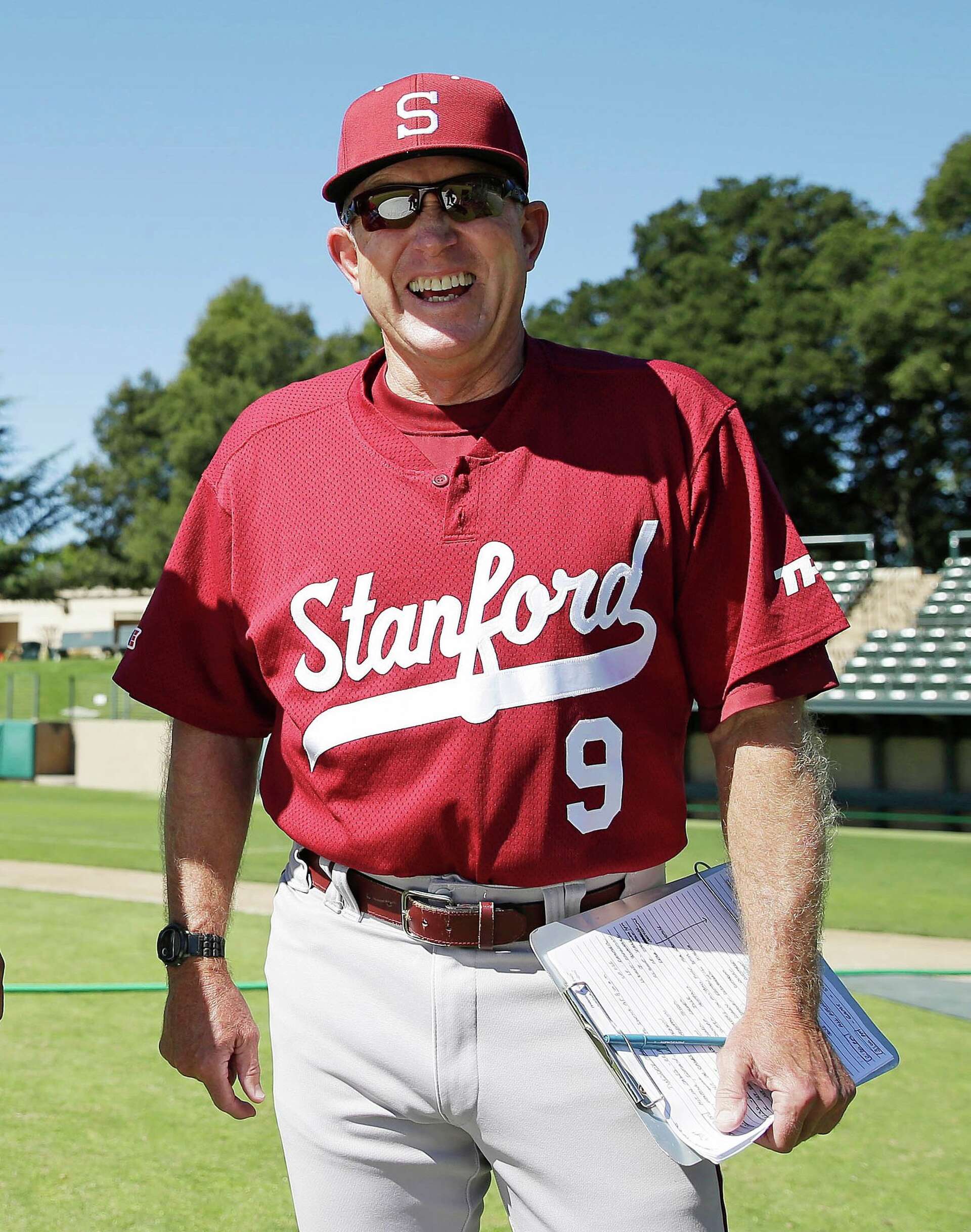 Former Stanford baseball coach Mark Marquess, who won 2 College World ...