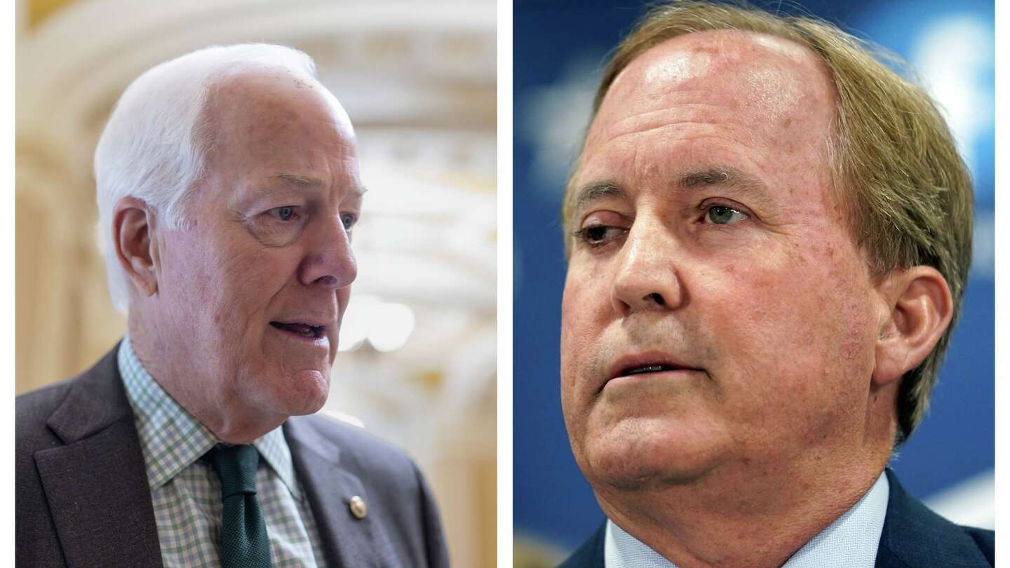 Ken Paxton leads John Cornyn in Texas GOP Senate runoff poll