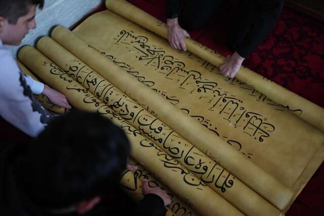 Iraqi calligrapher's handwritten Quran ends 6 years of artistry and craft
