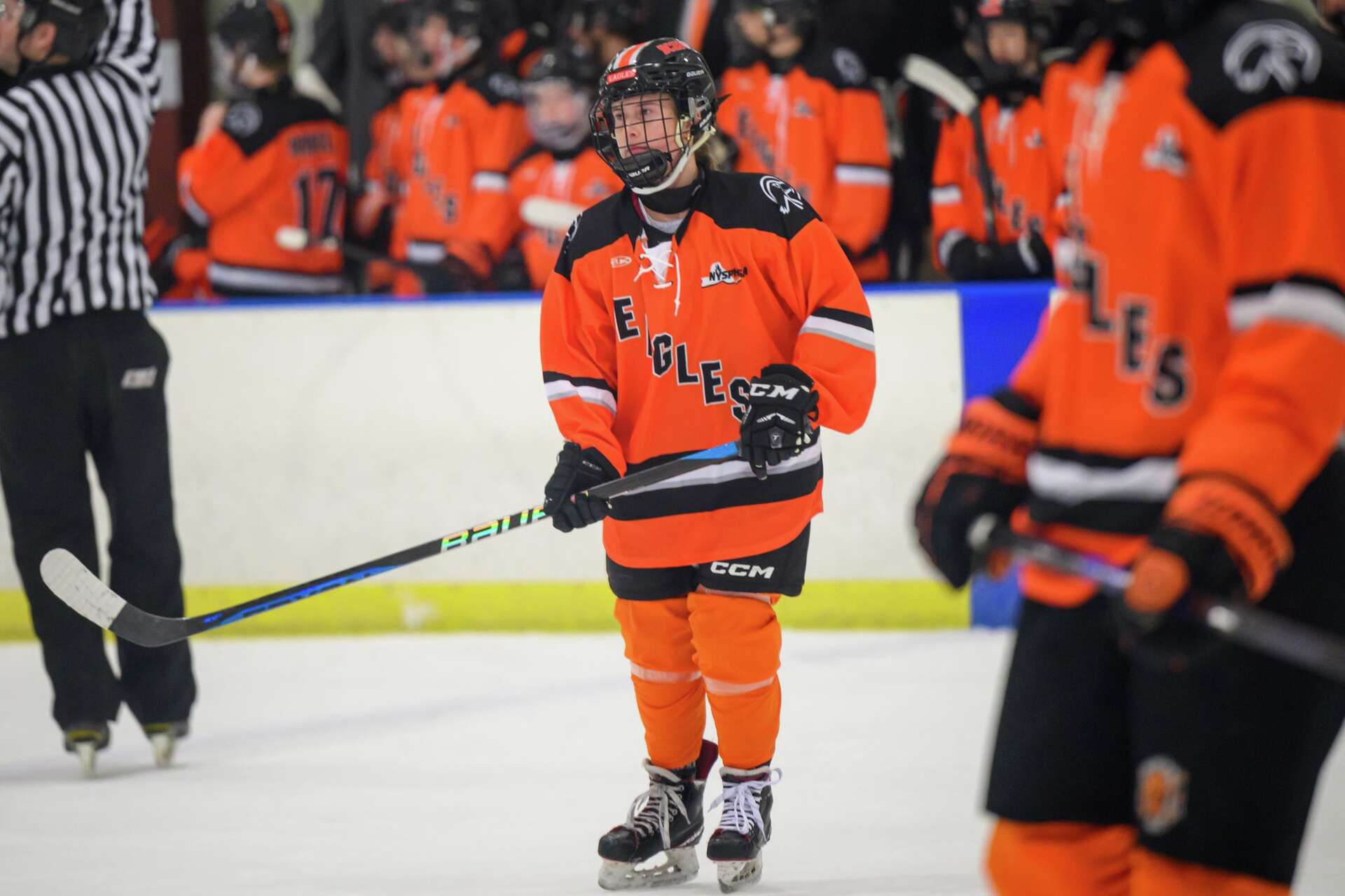 Bethlehem's Finleigh McClain stars in both field hockey and ice hockey