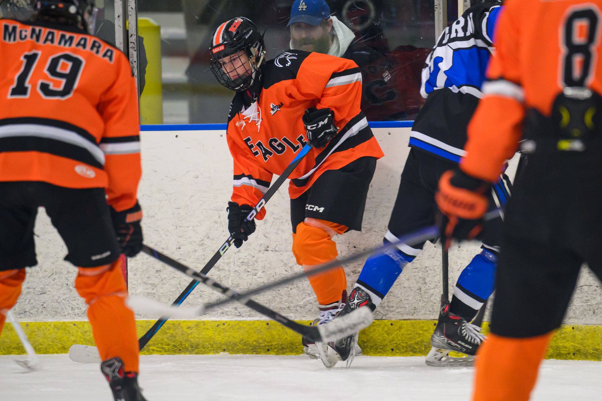 Bethlehem's Finleigh McClain stars in both field hockey and ice hockey