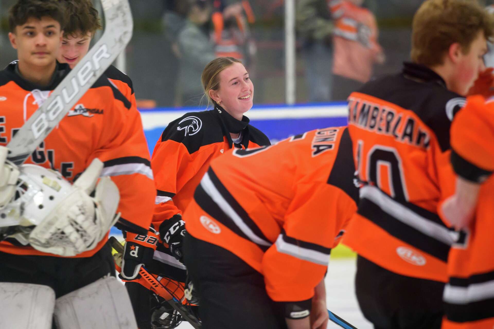 Bethlehem's Finleigh McClain stars in both field hockey and ice hockey