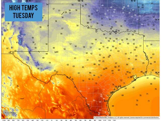 Big weather changes for South Texas this week. What to expect.