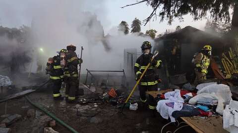 Santa Cruz Co.: Fires Destroy 2 Outbuildings In Watsonville