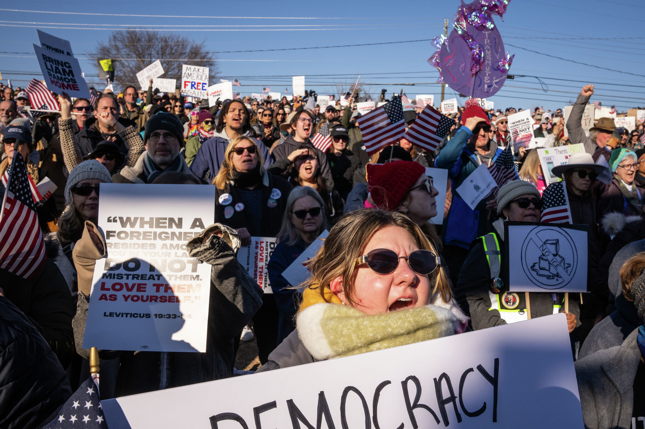 James Talarico hosts anti-ICE rally in Austin on Saturday, see photos
