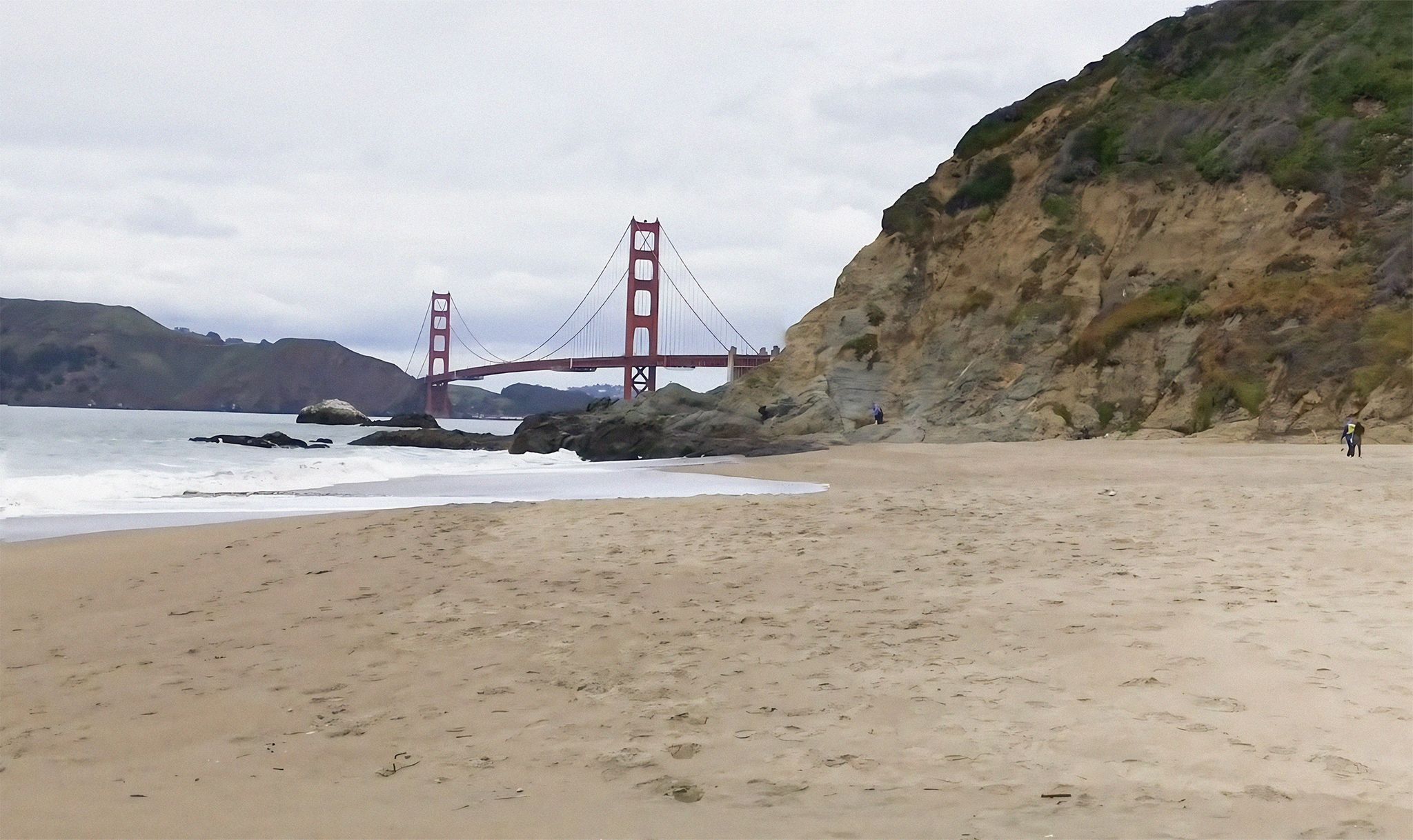 SF: Fatigued Swimmer Rescued Off Baker Beach By Firefighters