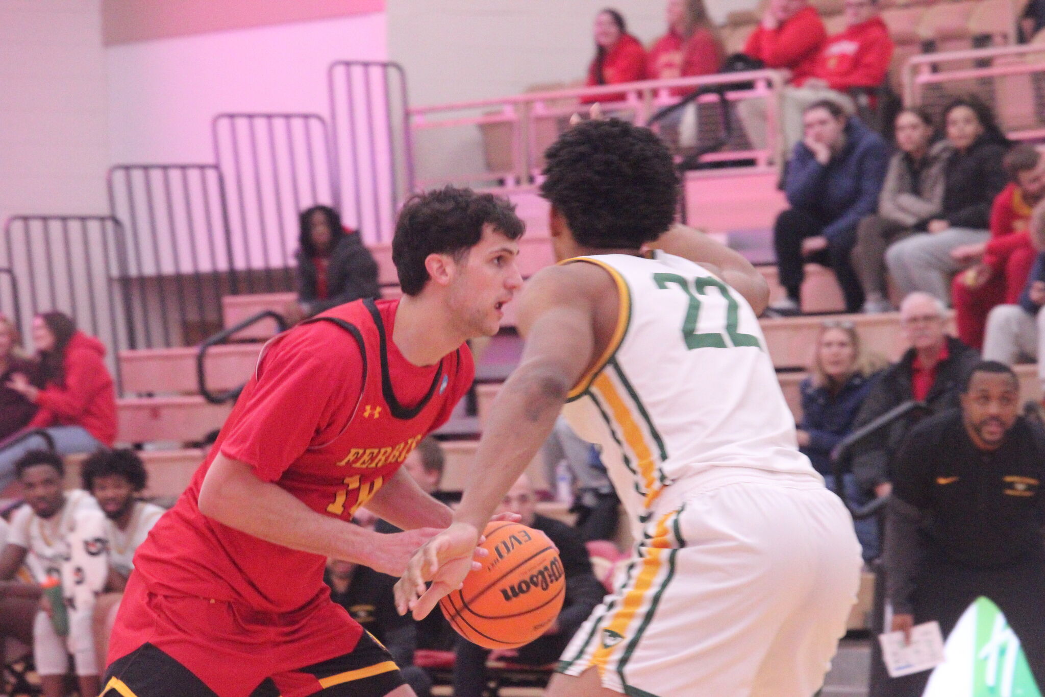 Ferris men's team loses heartbreaker to Wayne State
