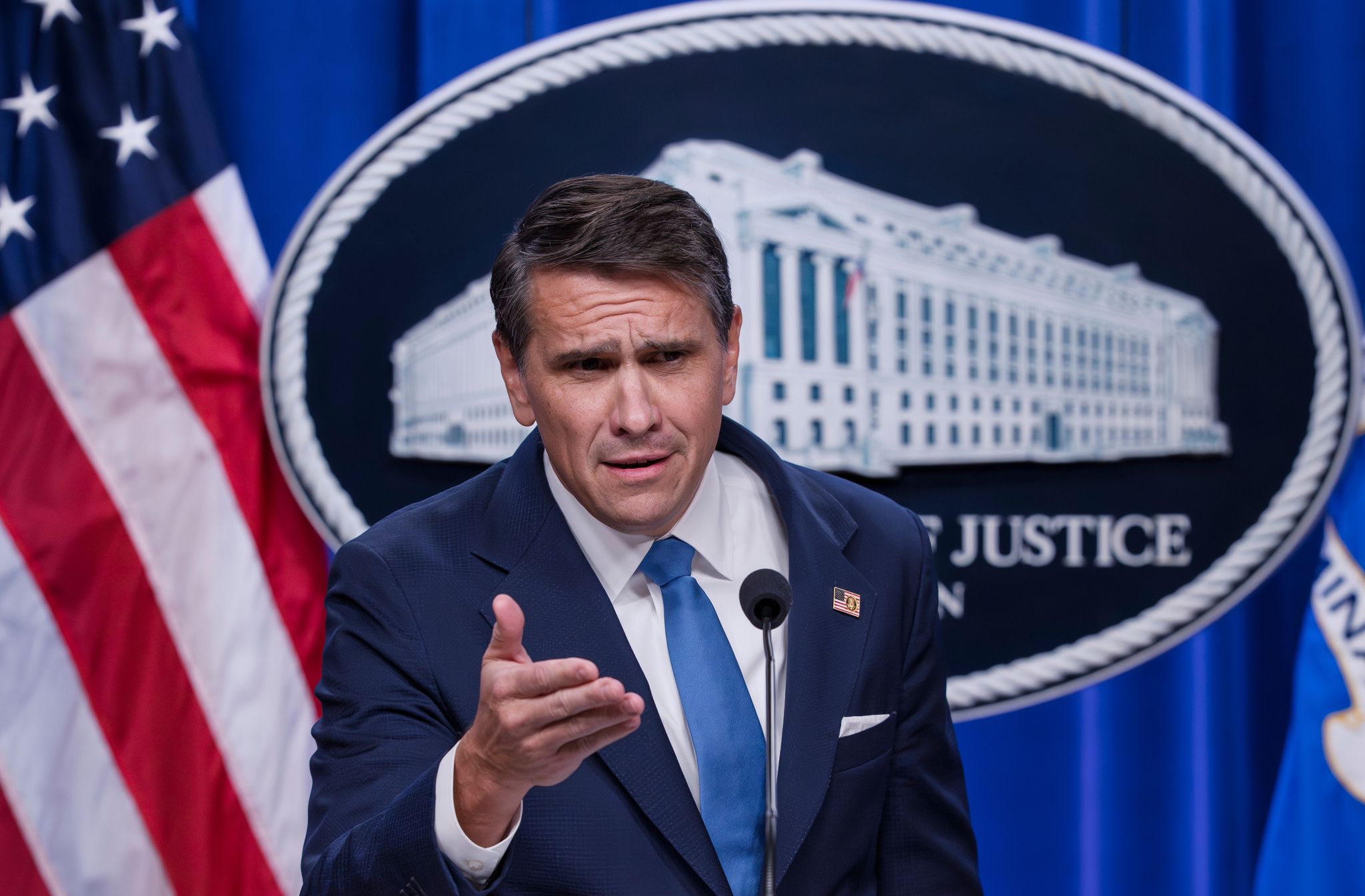 Justice Department swiftly fires lawyer chosen as top federal ...