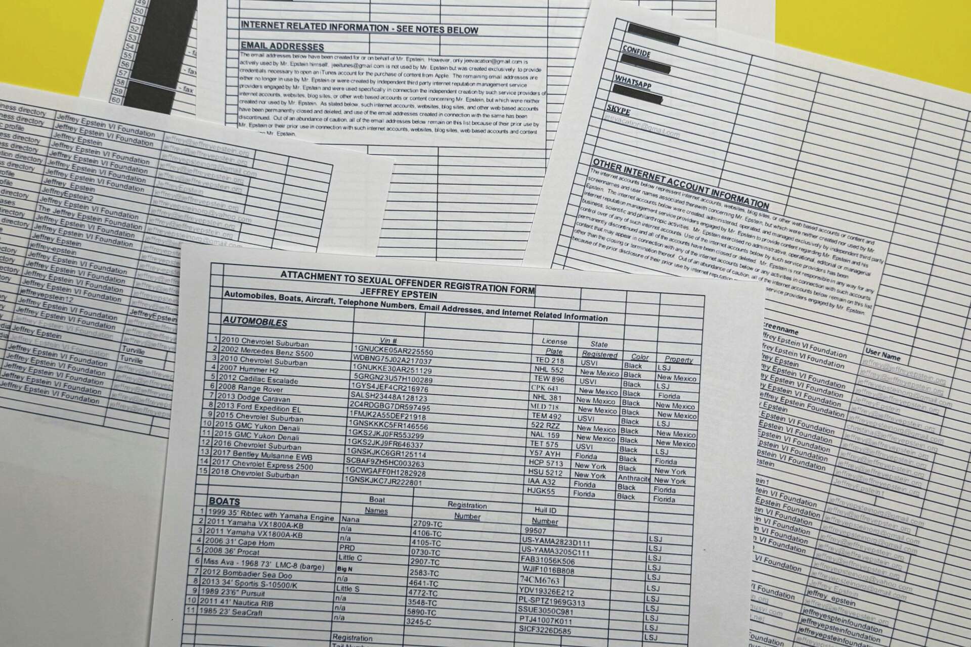 Justice Department says it's taken down Epstein-related files that may ...