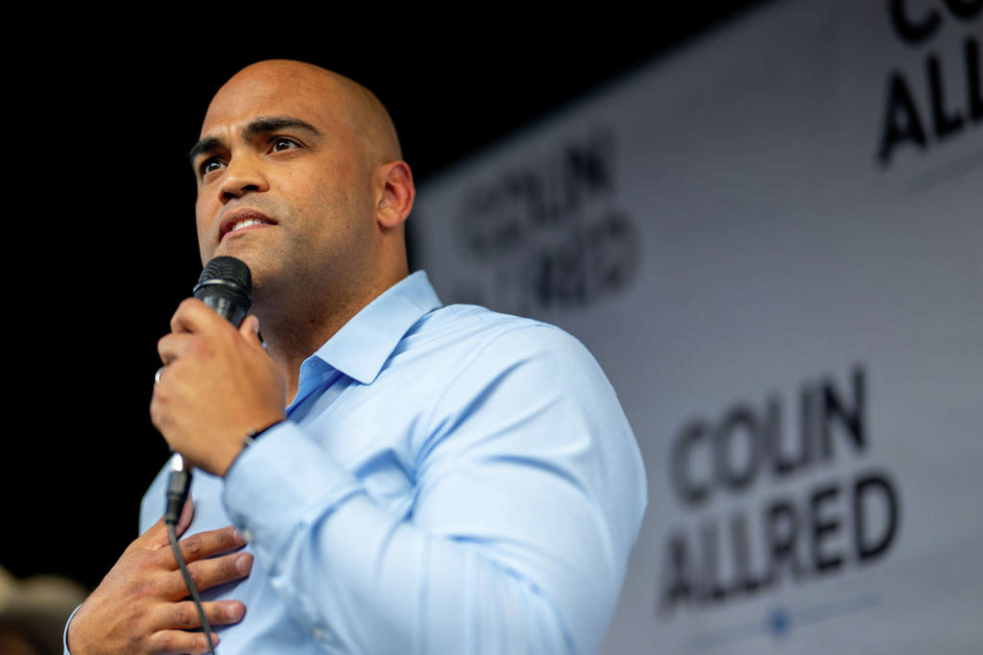Colin Allred slams Talarico for alleged 'mediocre Black man' remark