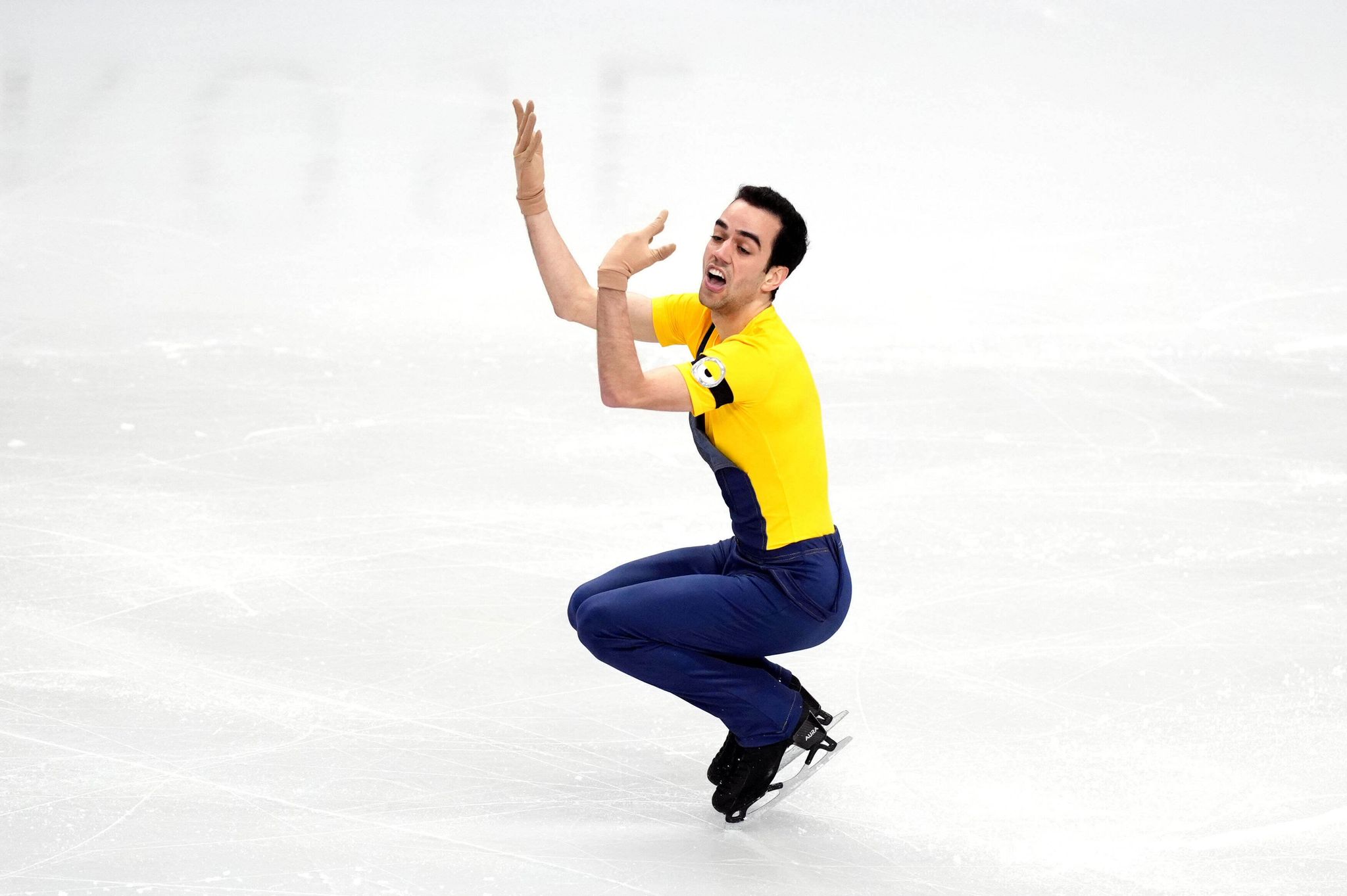 Minions hit Olympic ice: Spanish skater Tomas-Llorenc Guarino Sabate ...