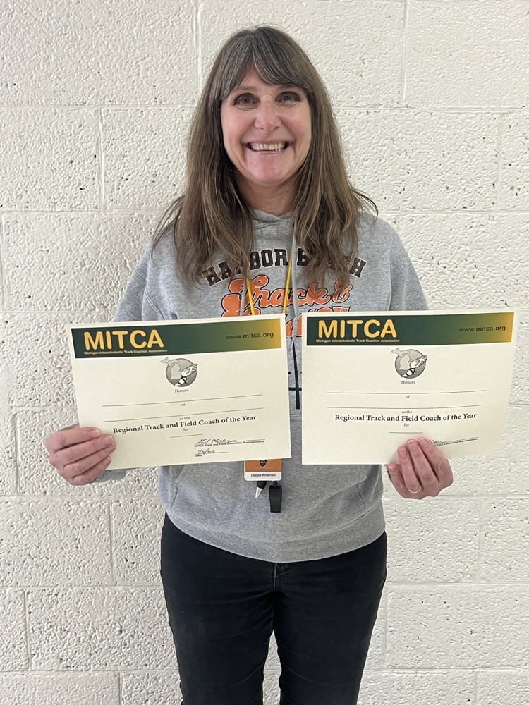 Harbor Beach coach Debbie Anderson wins MITCA awards