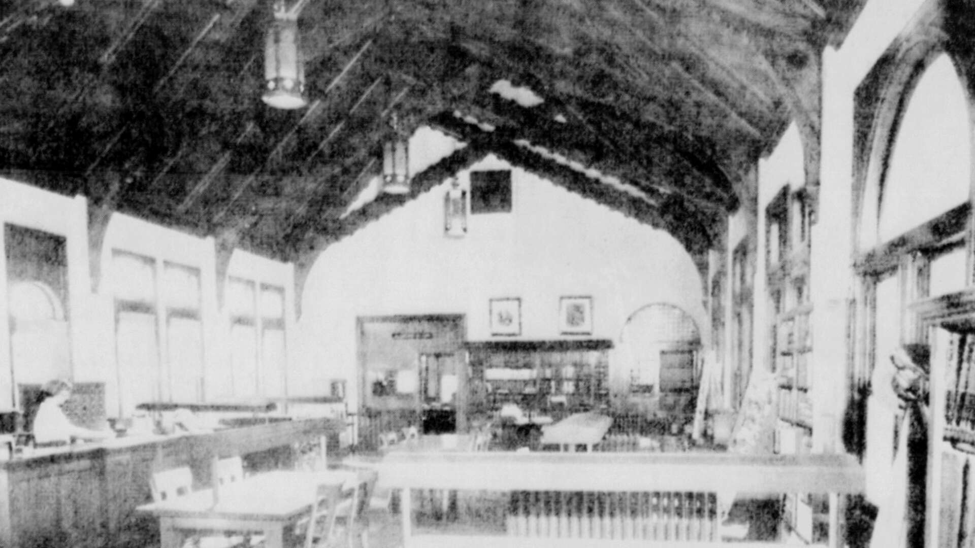 Hayner Library built in 1891 as a memorial to Jennie D. Hayner