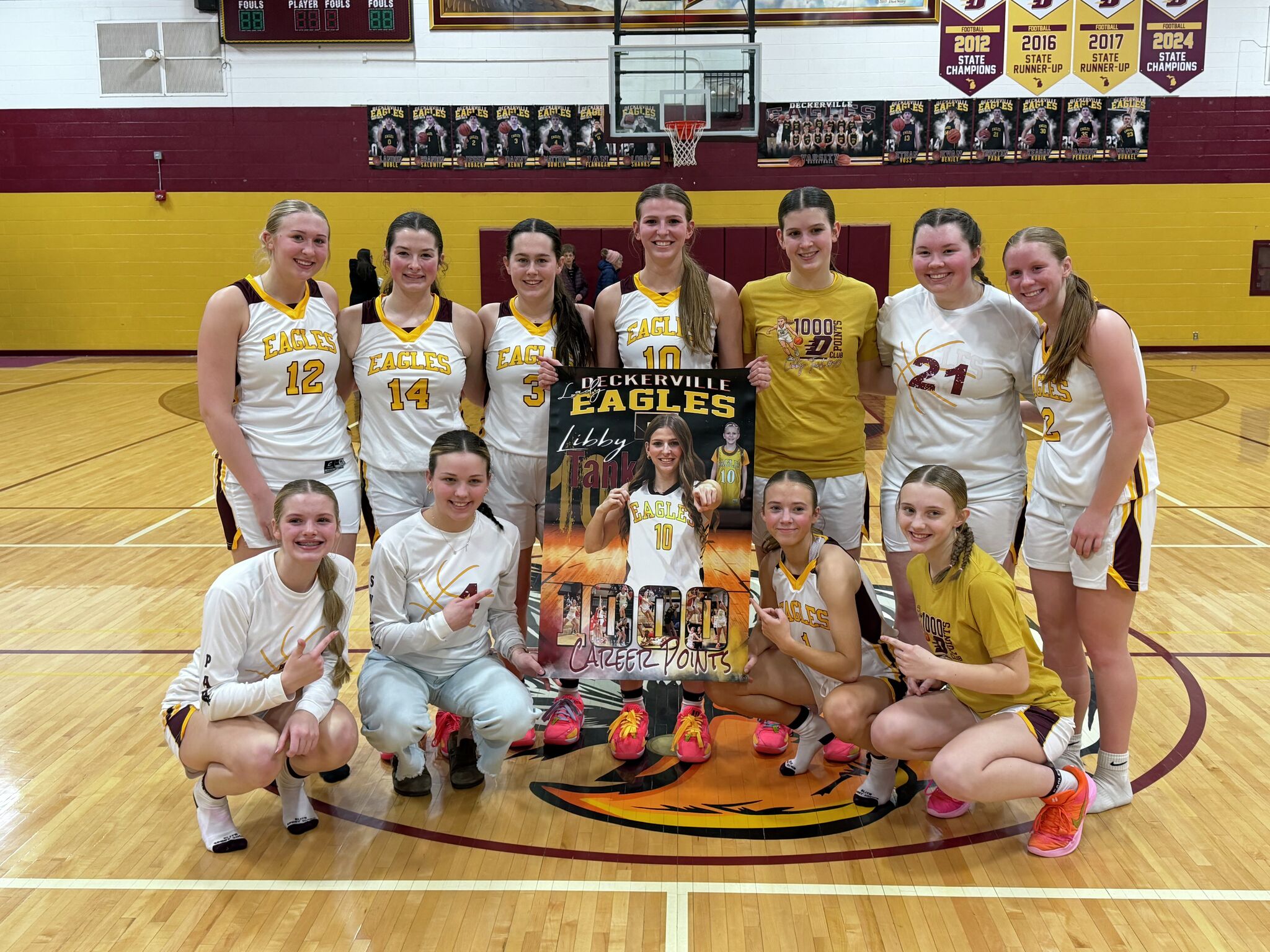 Libby Tank leads Deckerville, reflects on 1,000 career points