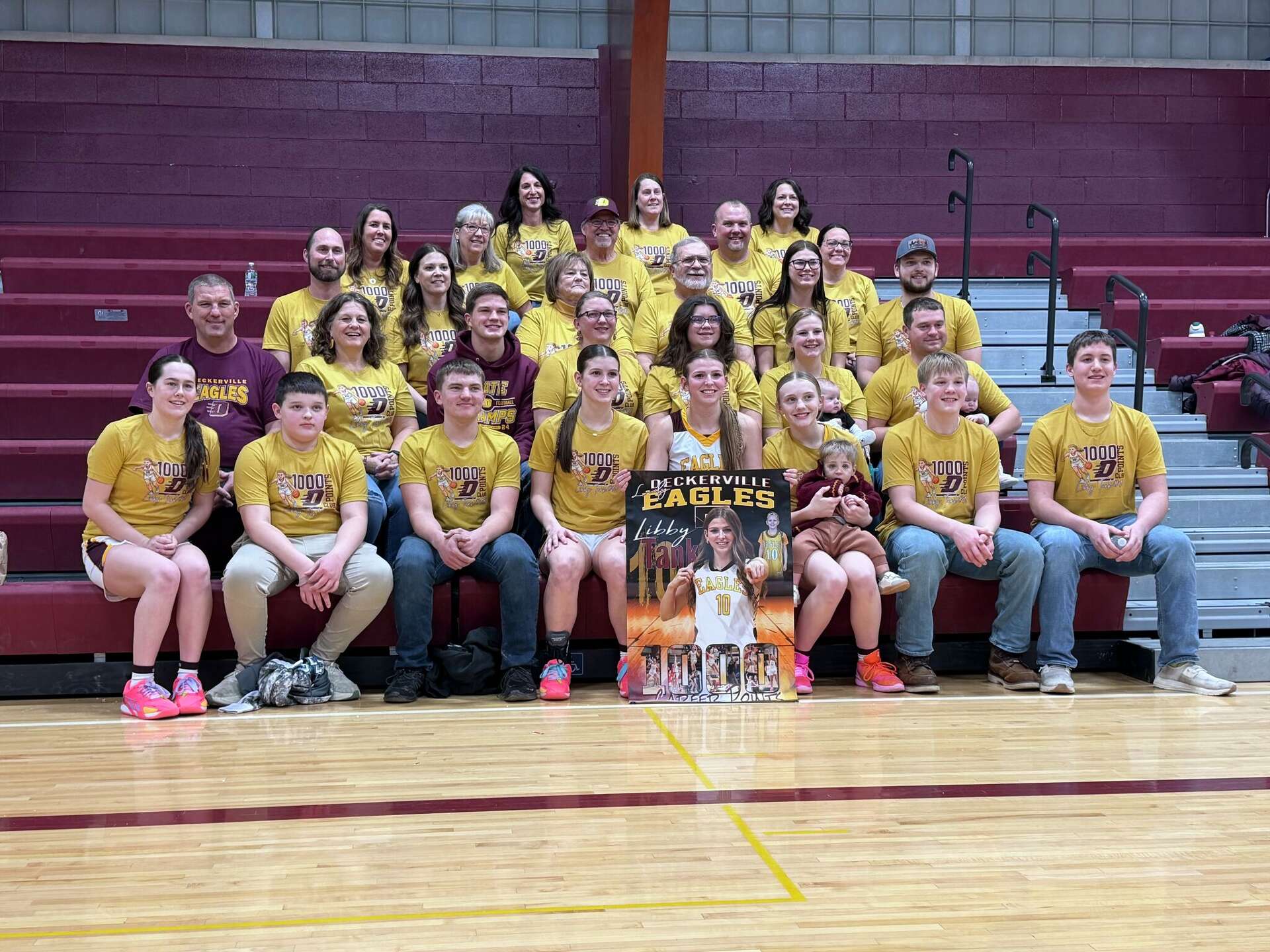Libby Tank leads Deckerville, reflects on 1,000 career points