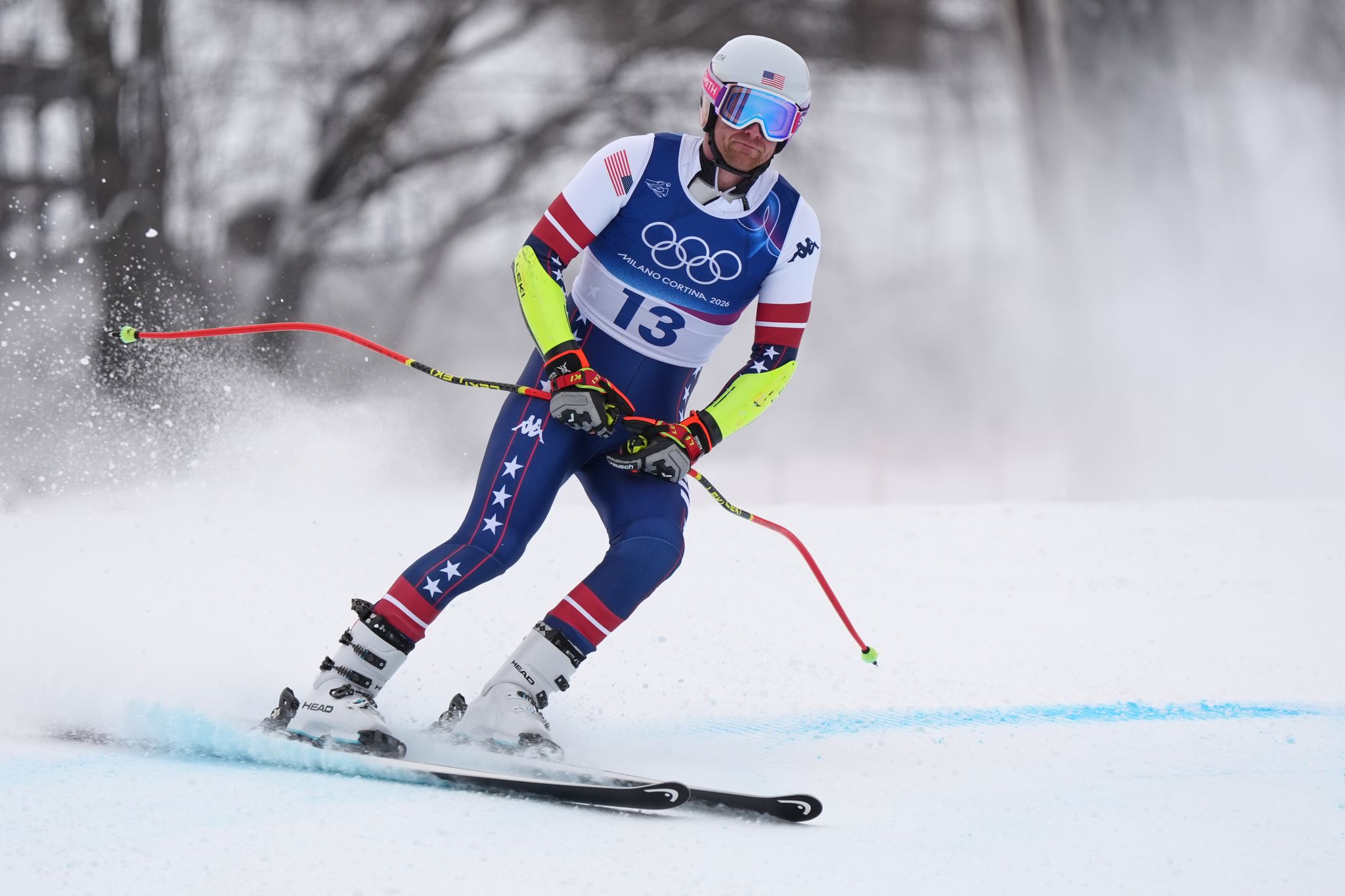 Ryan Cochran-Siegle fastest in Olympics downhill training as Norwegian ...