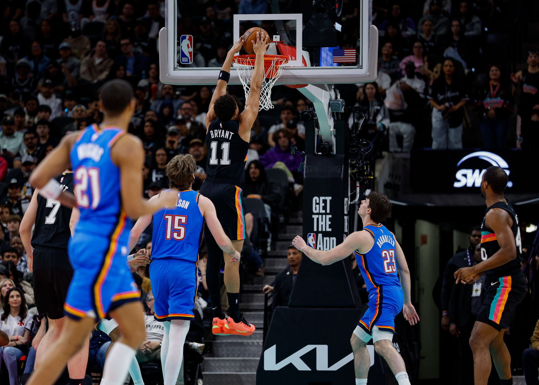Spurs' Carter Bryant opens up about dunk contest