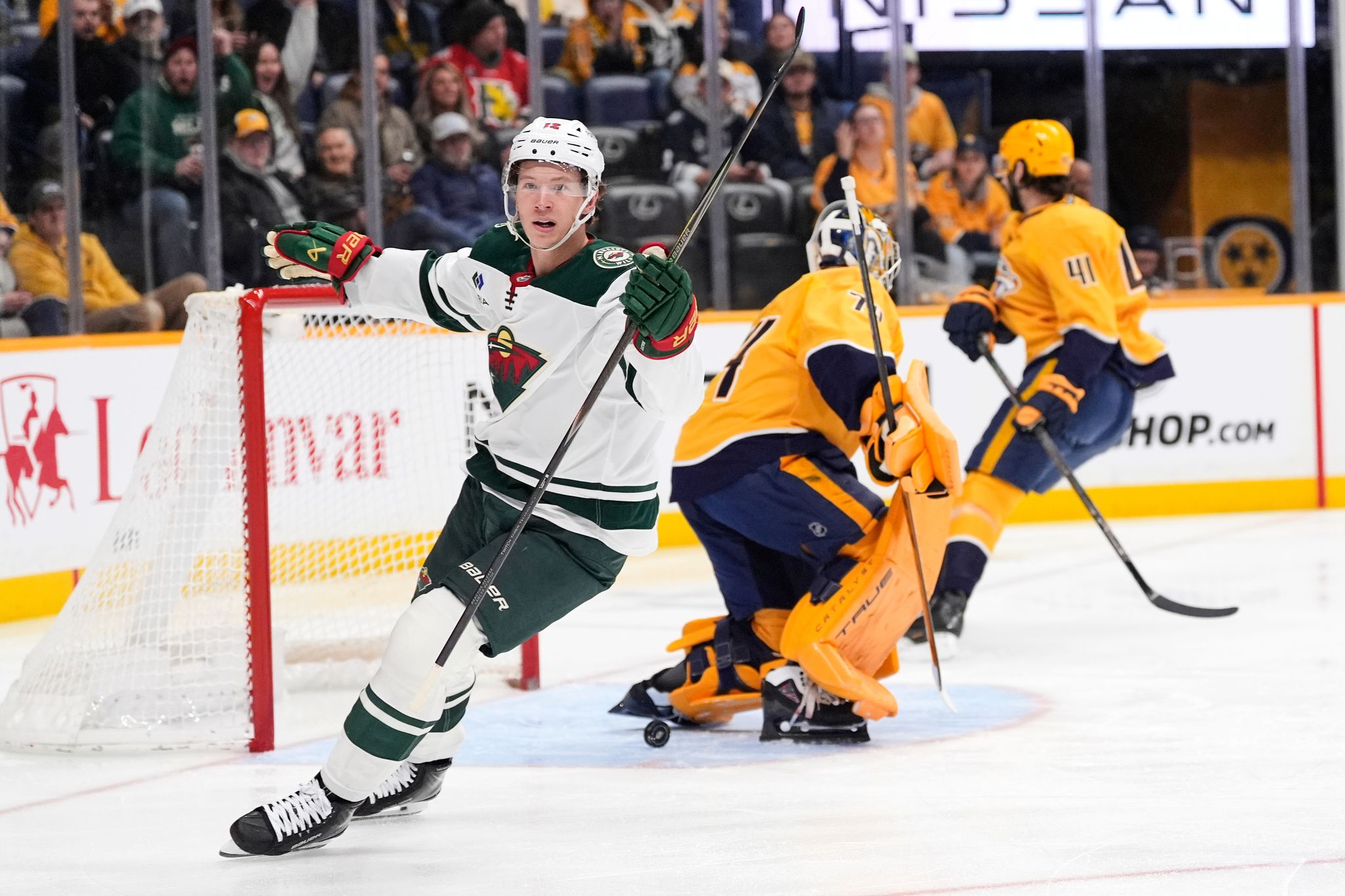 Boldy nets early hat trick and Spurgeon scores in OT as Wild beat ...