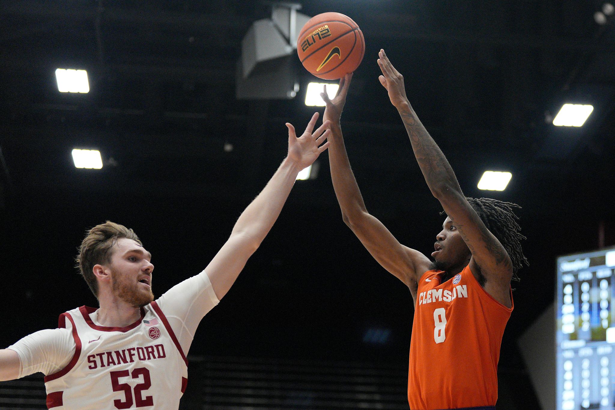 Nick Davidson scores 16 points, grabs seven rebounds as No. 20 Clemson ...