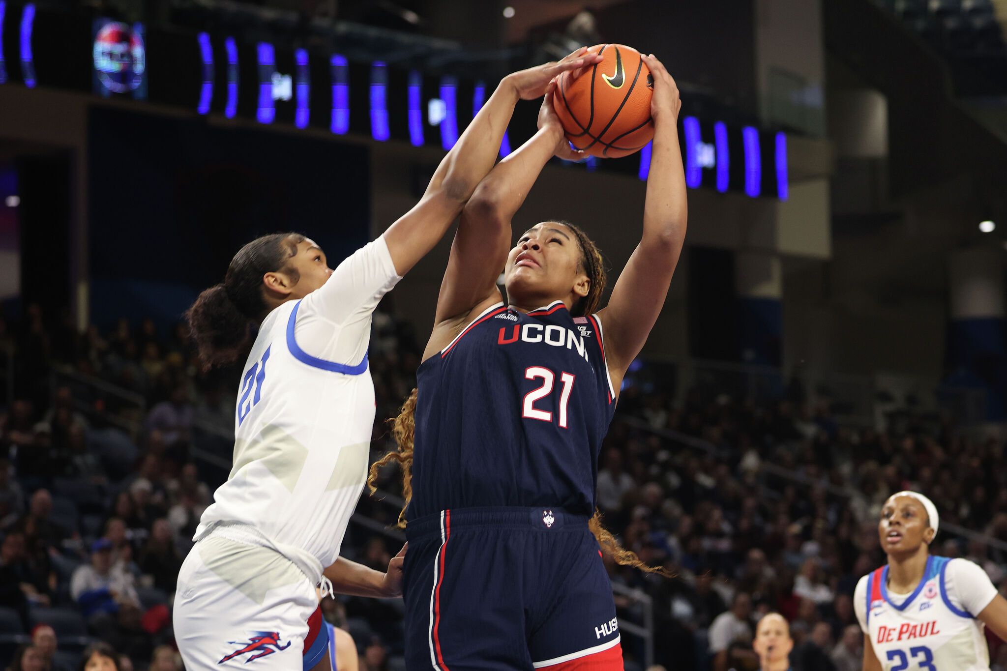 UConn's Sarah Strong among 10 in running for McClain Award