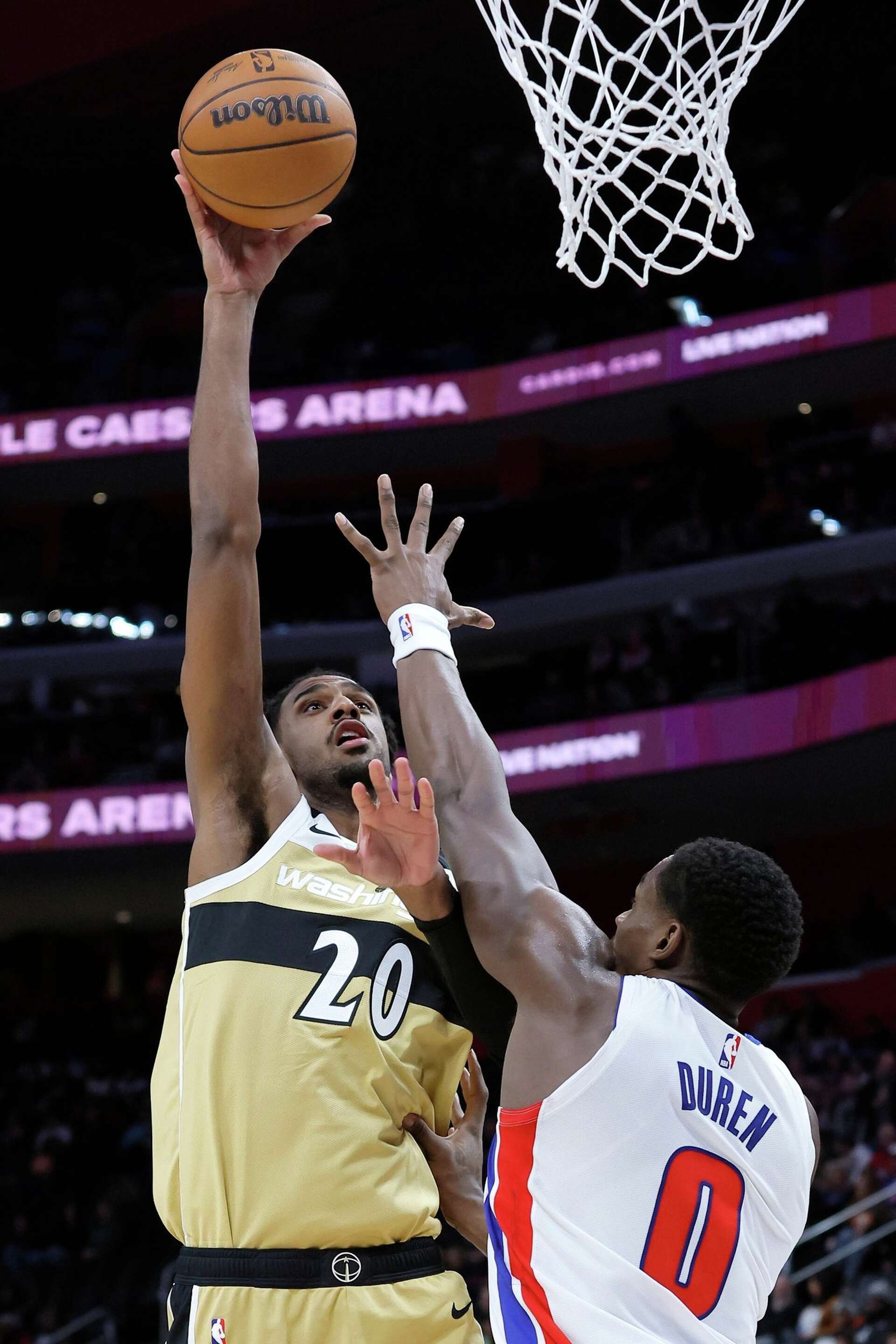 Riley, Cooper lead undermanned Wizards past Pistons, 126-117
